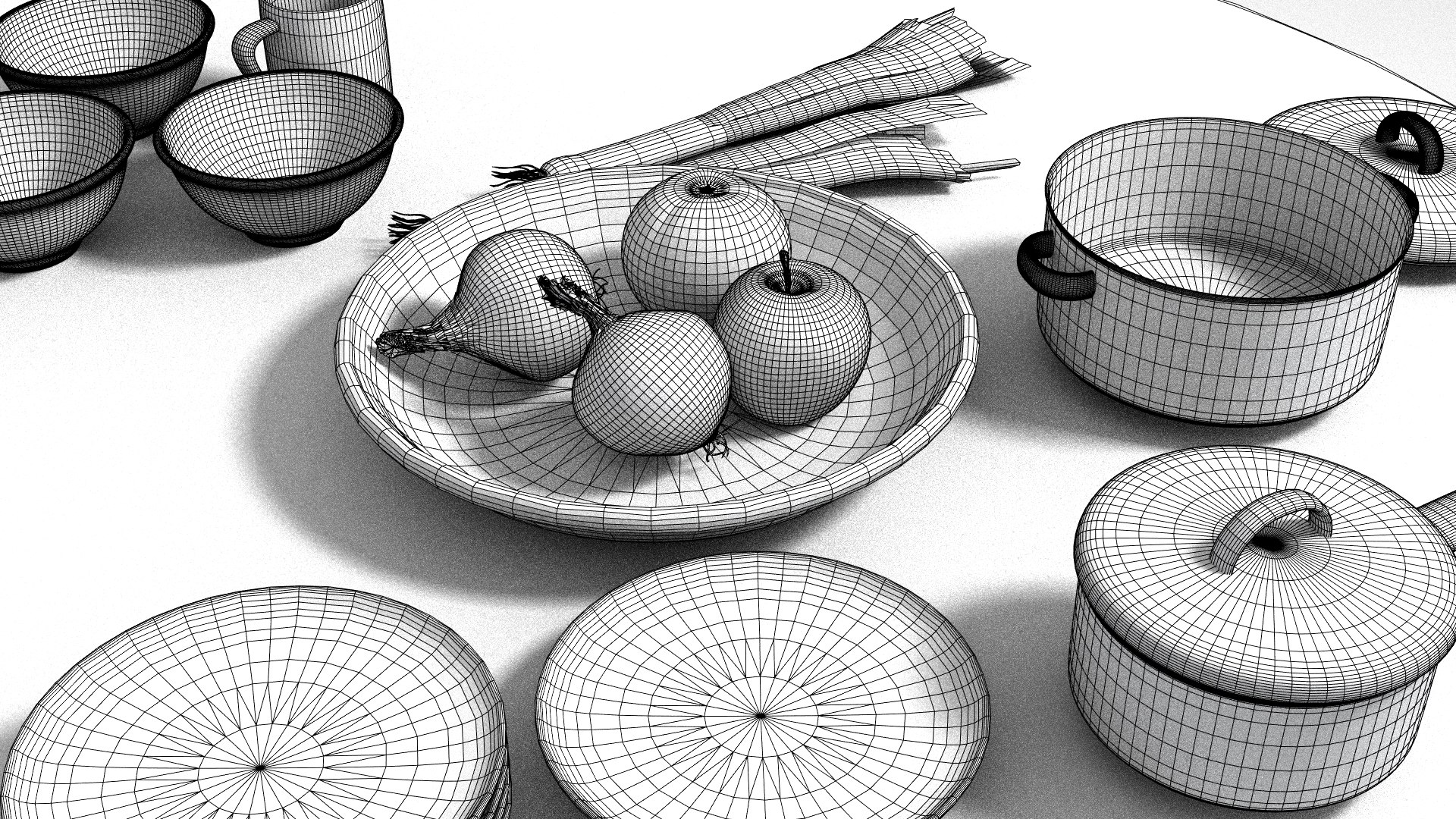 Kitchen Stuff 3D Model - TurboSquid 2033896