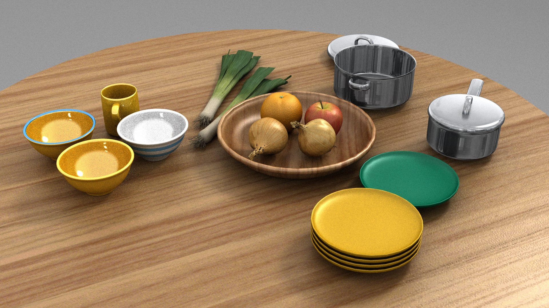 Kitchen Stuff 3D Model - TurboSquid 2033896