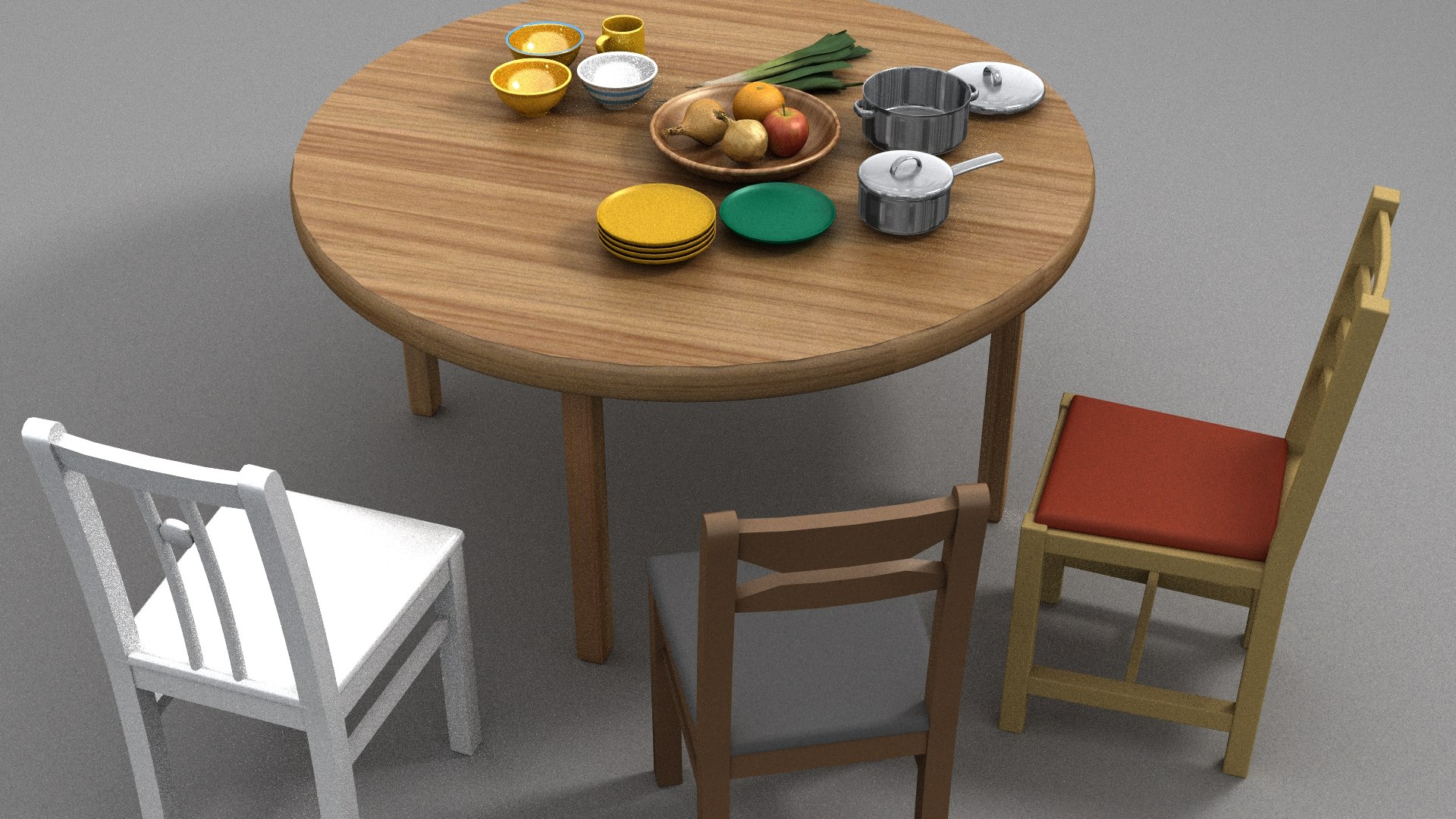 Kitchen Stuff 3D Model - TurboSquid 2033896
