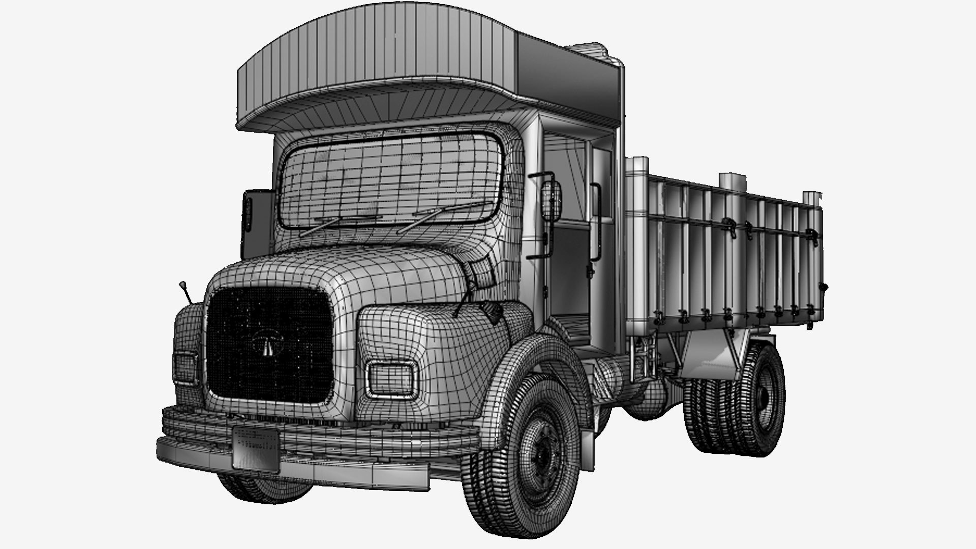 Tata Old Lorry SE 16 Series 3D - TurboSquid 2190804