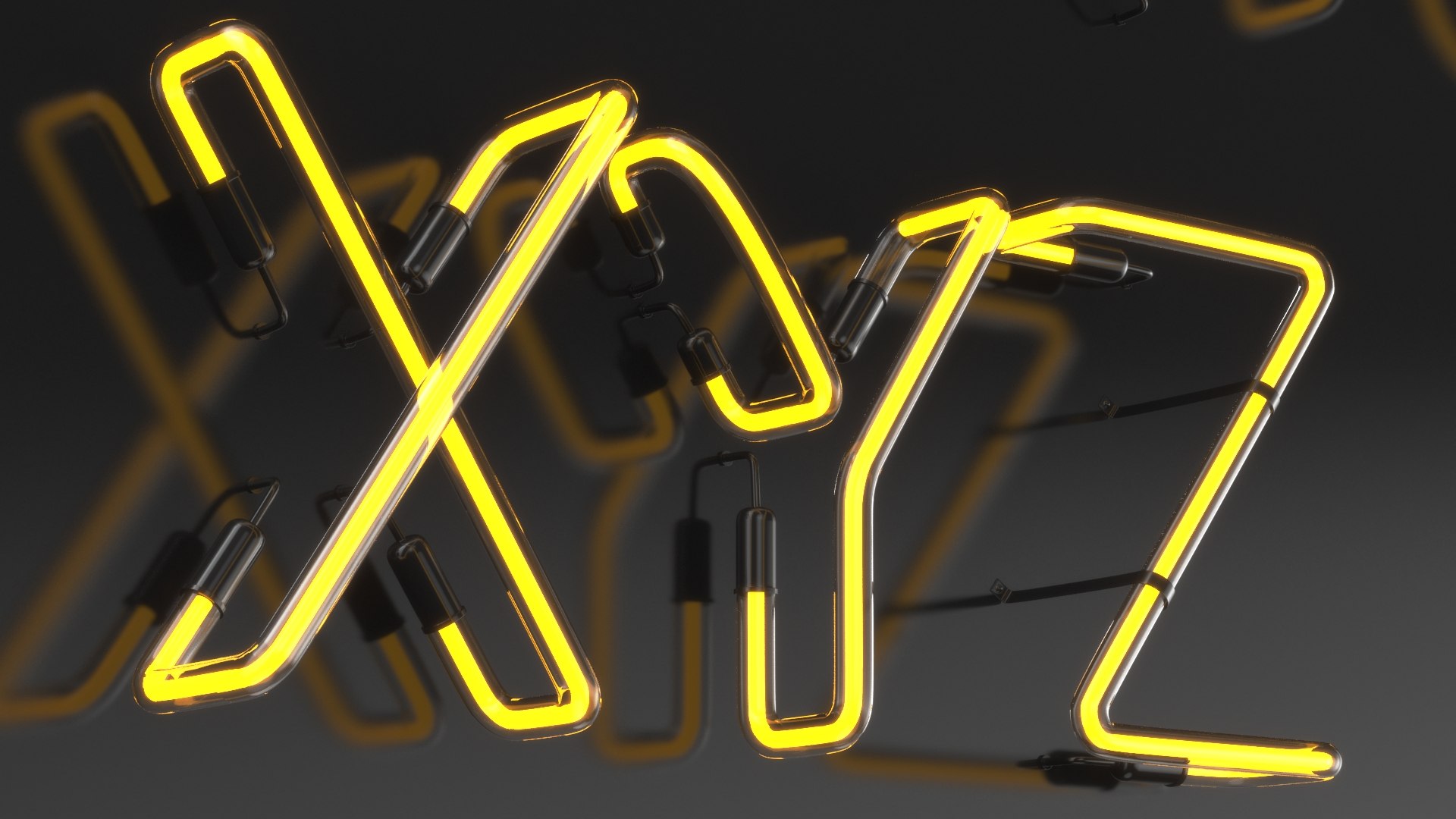 Detailed Neon Signs And Alphabets 3D model - TurboSquid 2079175
