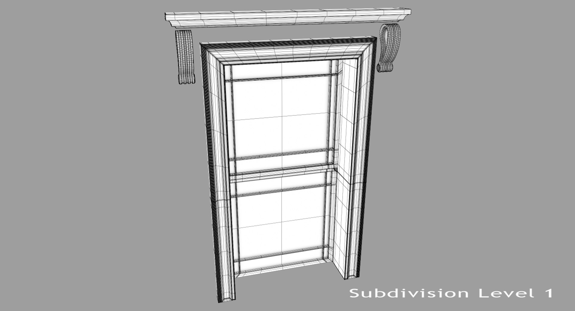 3d Victorian Window S Model