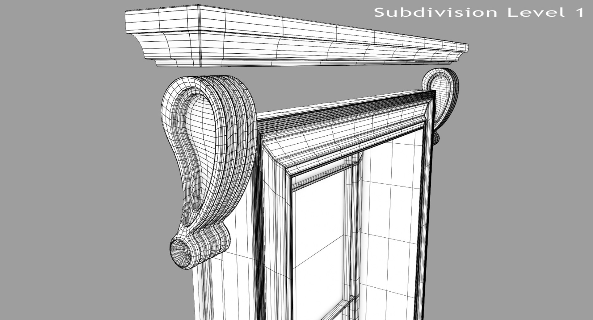 3d Victorian Window S Model