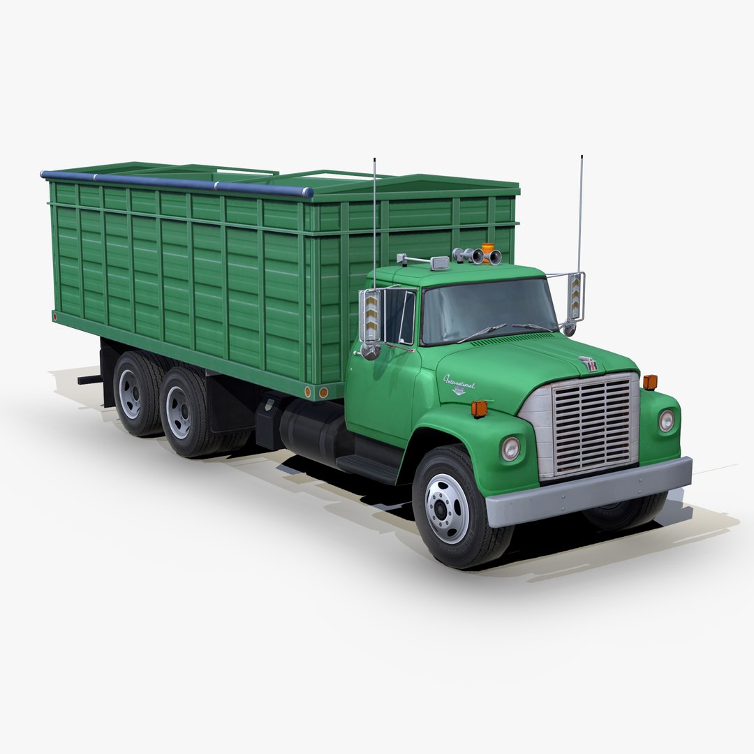3D Model International Loadstar 1700 1968 Grain Truck S02 - TurboSquid ...