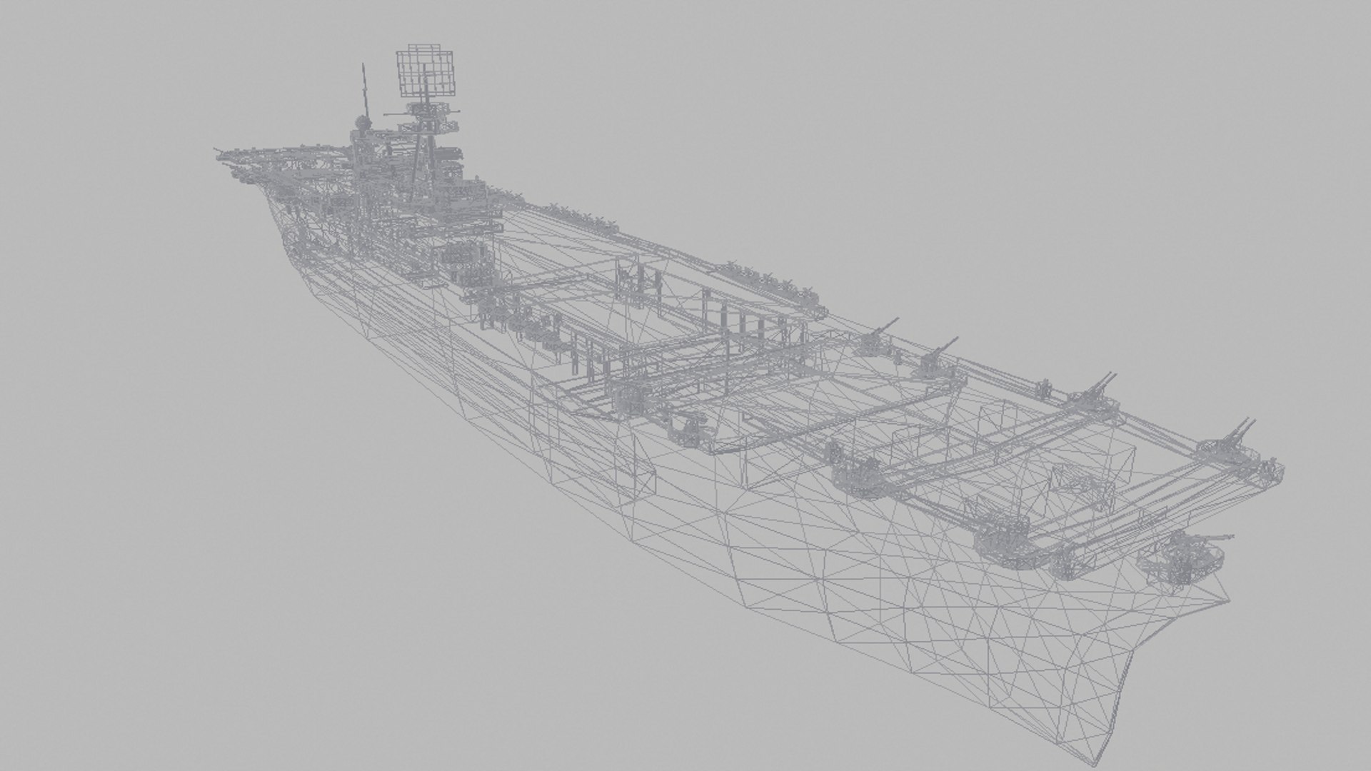 Aircraft Carrier TP3 3D Model - TurboSquid 1792518