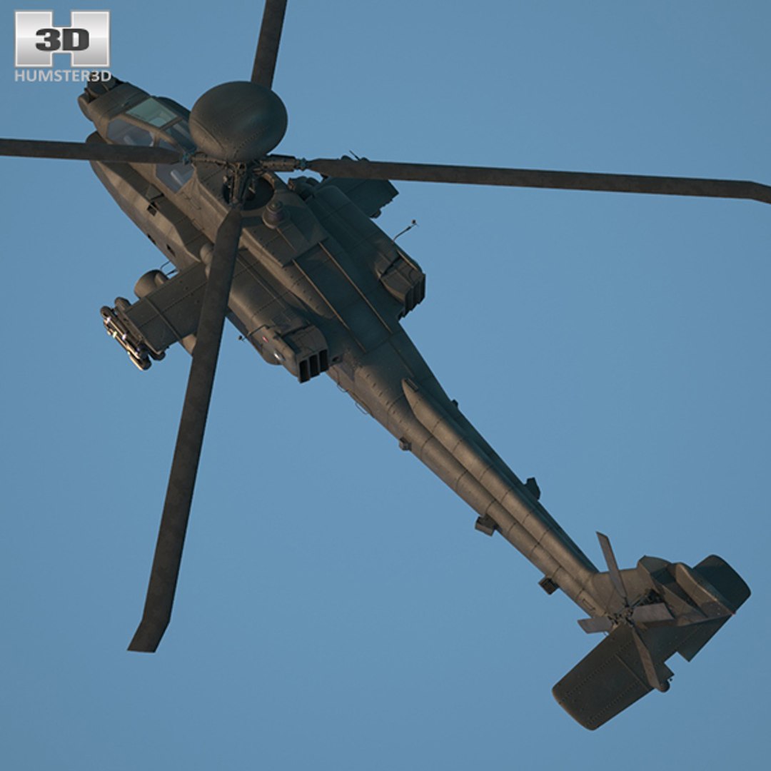3D boeing ah-64 ah model | 1148930 | TurboSquid
