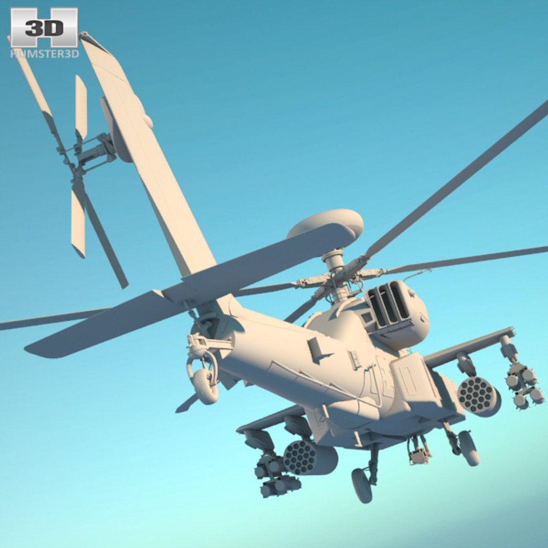 3D boeing ah-64 ah model | 1148930 | TurboSquid
