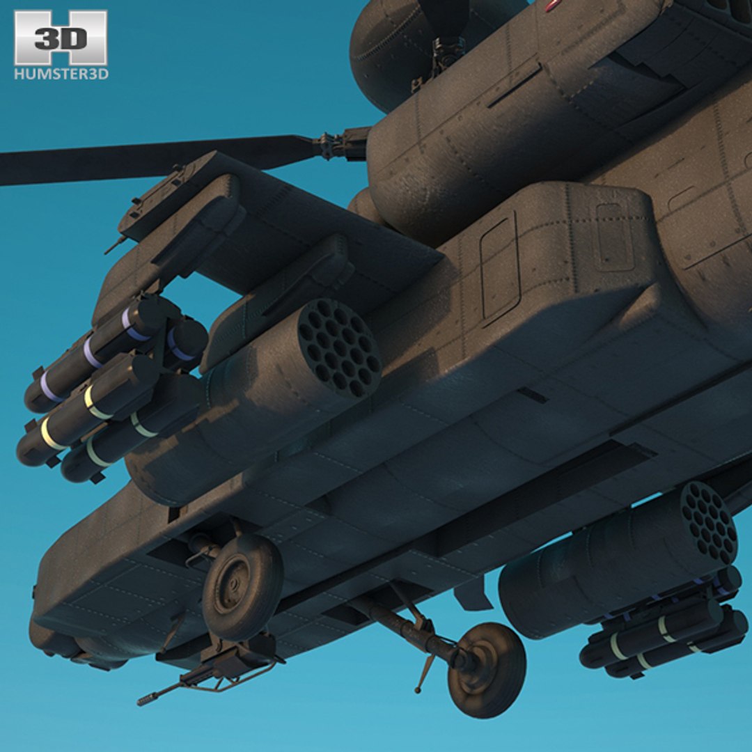 3D boeing ah-64 ah model | 1148930 | TurboSquid