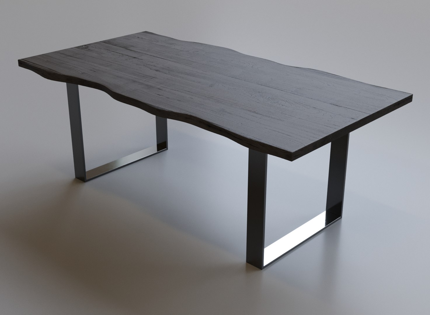 Wood table 3D model - TurboSquid 1466671