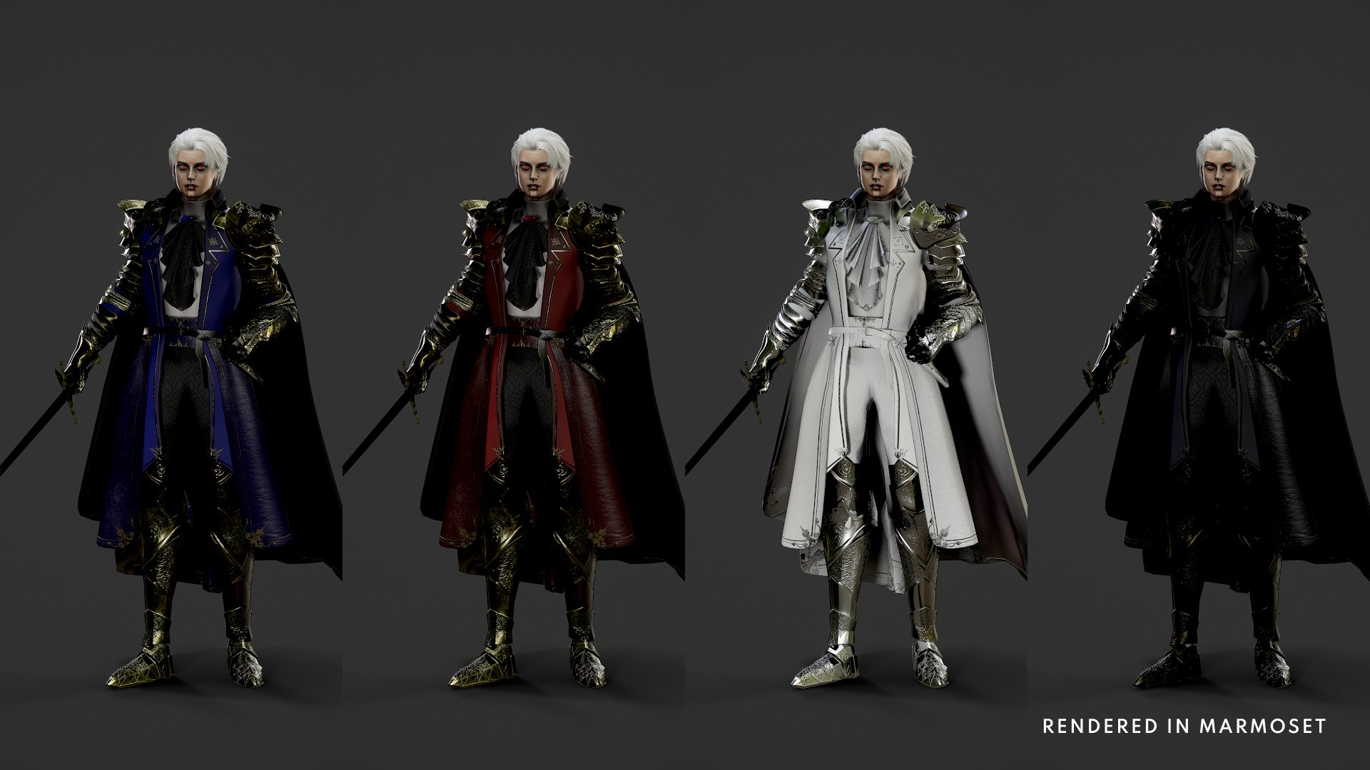 3D Vampire Knight Dracula - TurboSquid 1965827