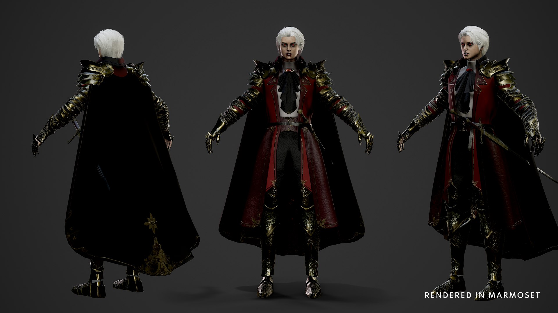 3D Vampire Knight Dracula - TurboSquid 1965827
