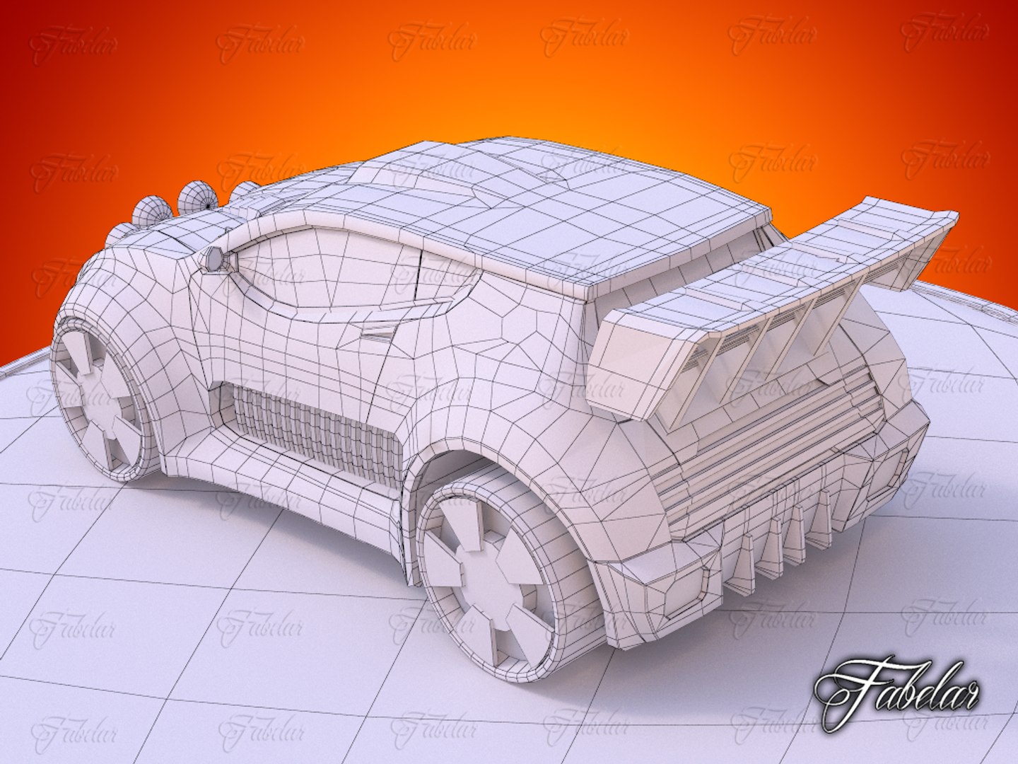 Rally Car Model - TurboSquid 1194428