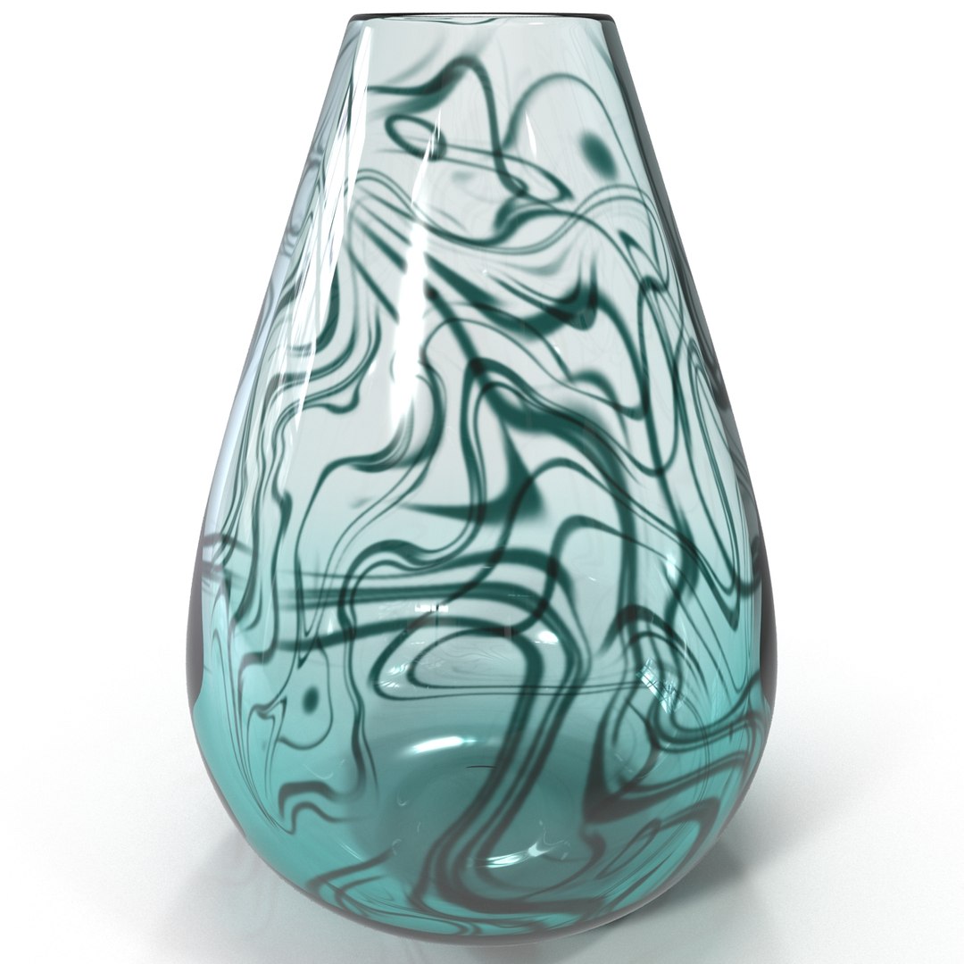 Small Swirl Vase 3d Max