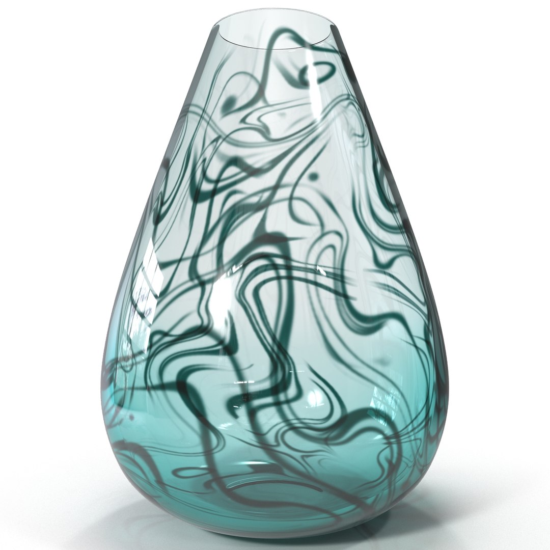 Small Swirl Vase 3d Max