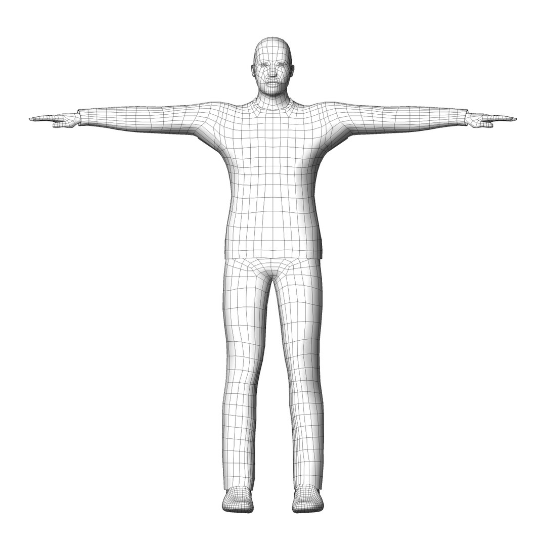 3D Black Man - TurboSquid 1586734