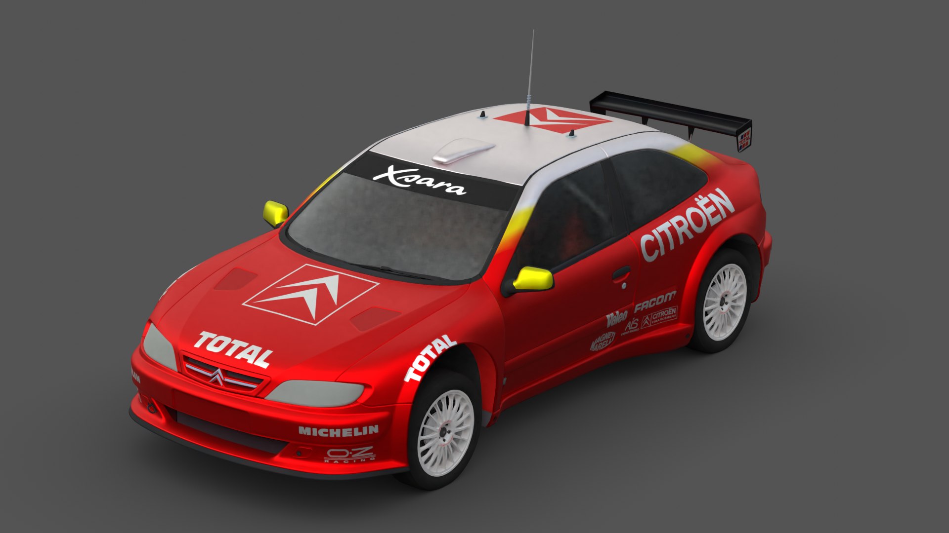 3D Model Citroen Xsara Kit Car - TurboSquid 2407235