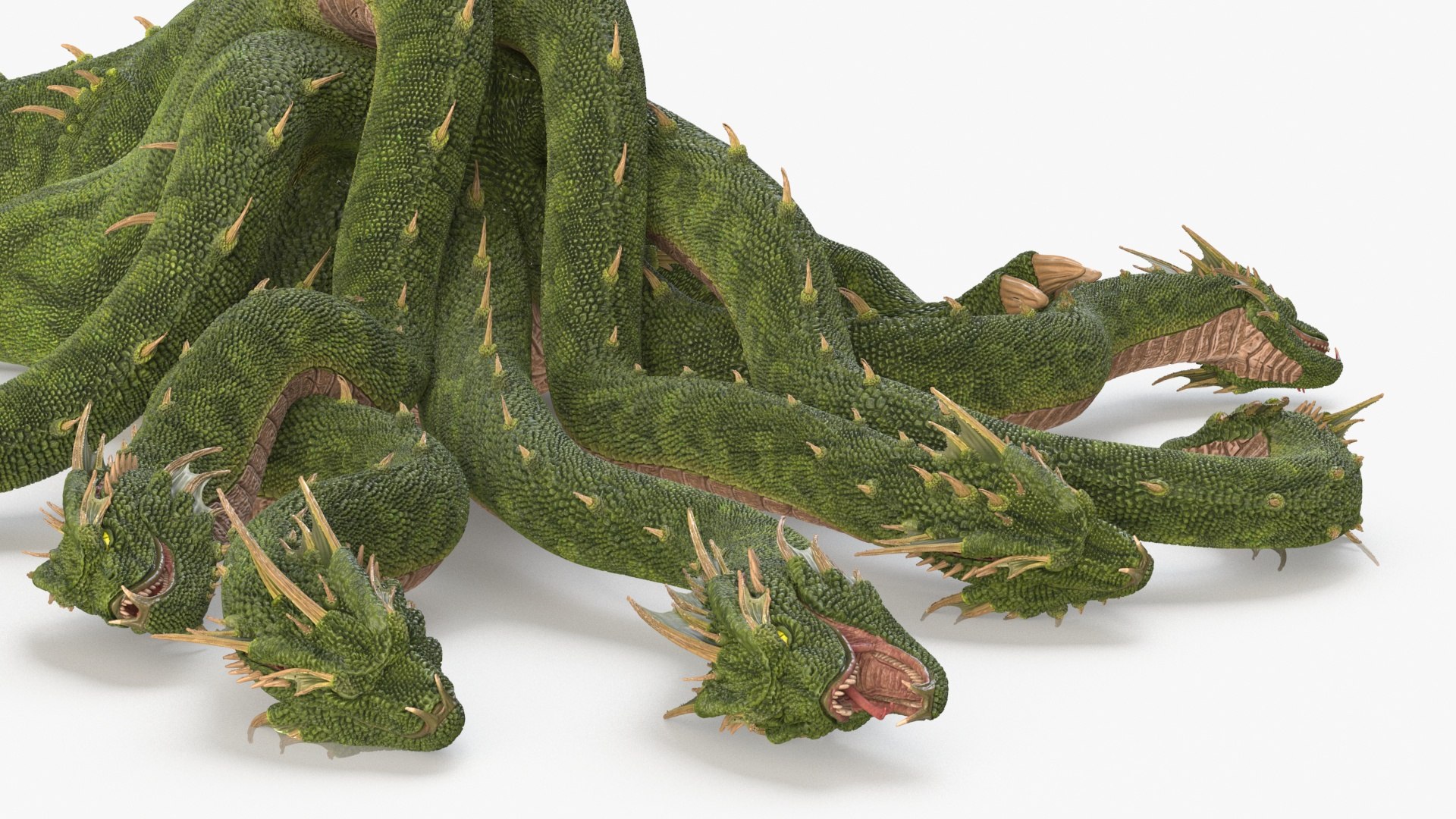 Hydra Of Lerna Defeated Pose 3D Model - TurboSquid 2270311