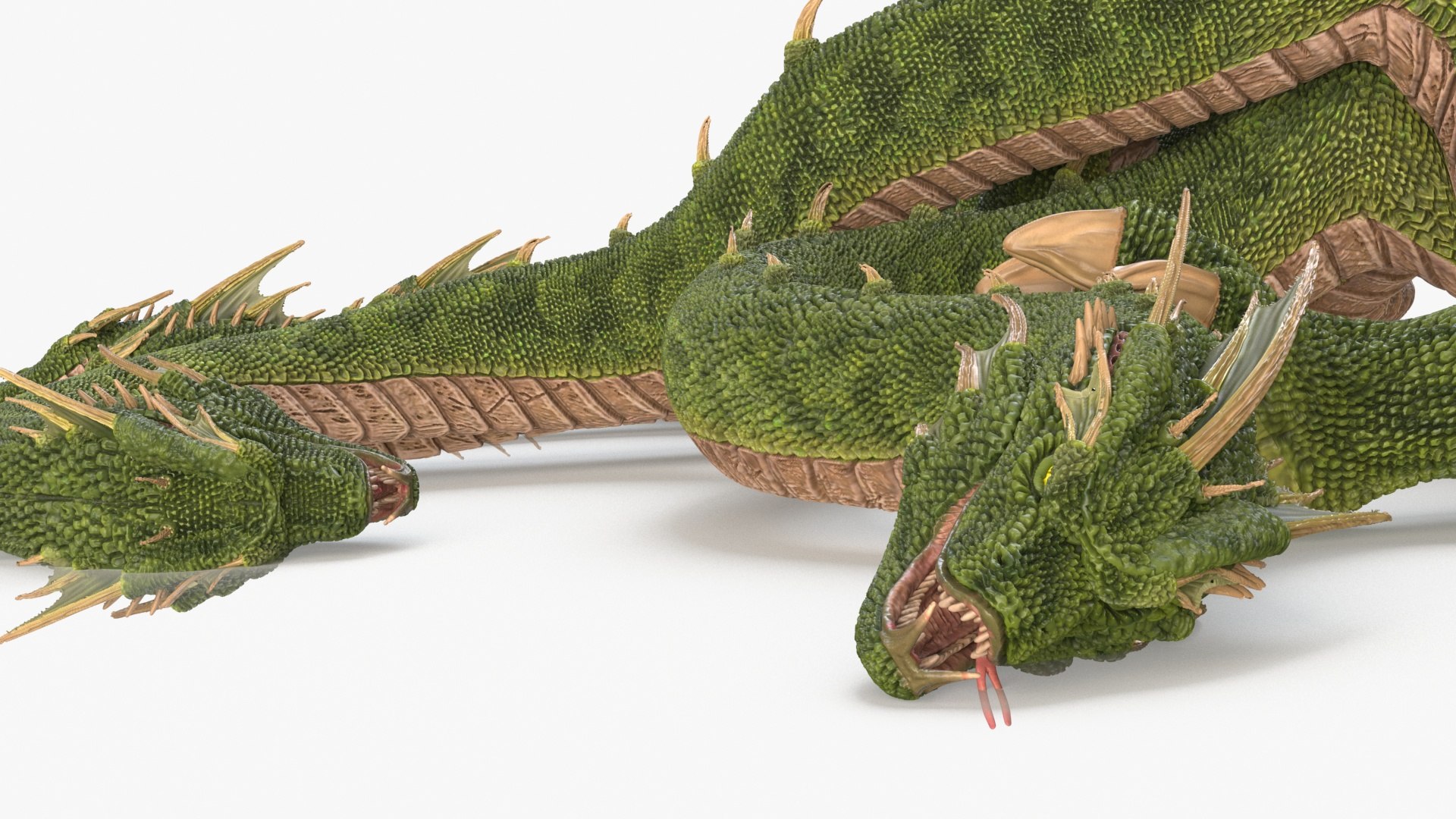 Hydra Of Lerna Defeated Pose 3D Model - TurboSquid 2270311