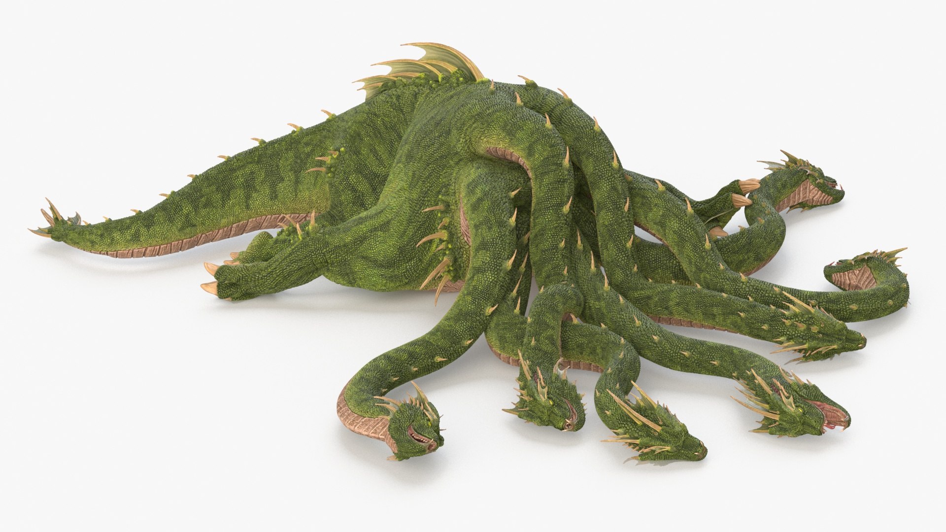 Hydra Of Lerna Defeated Pose 3D Model - TurboSquid 2270311