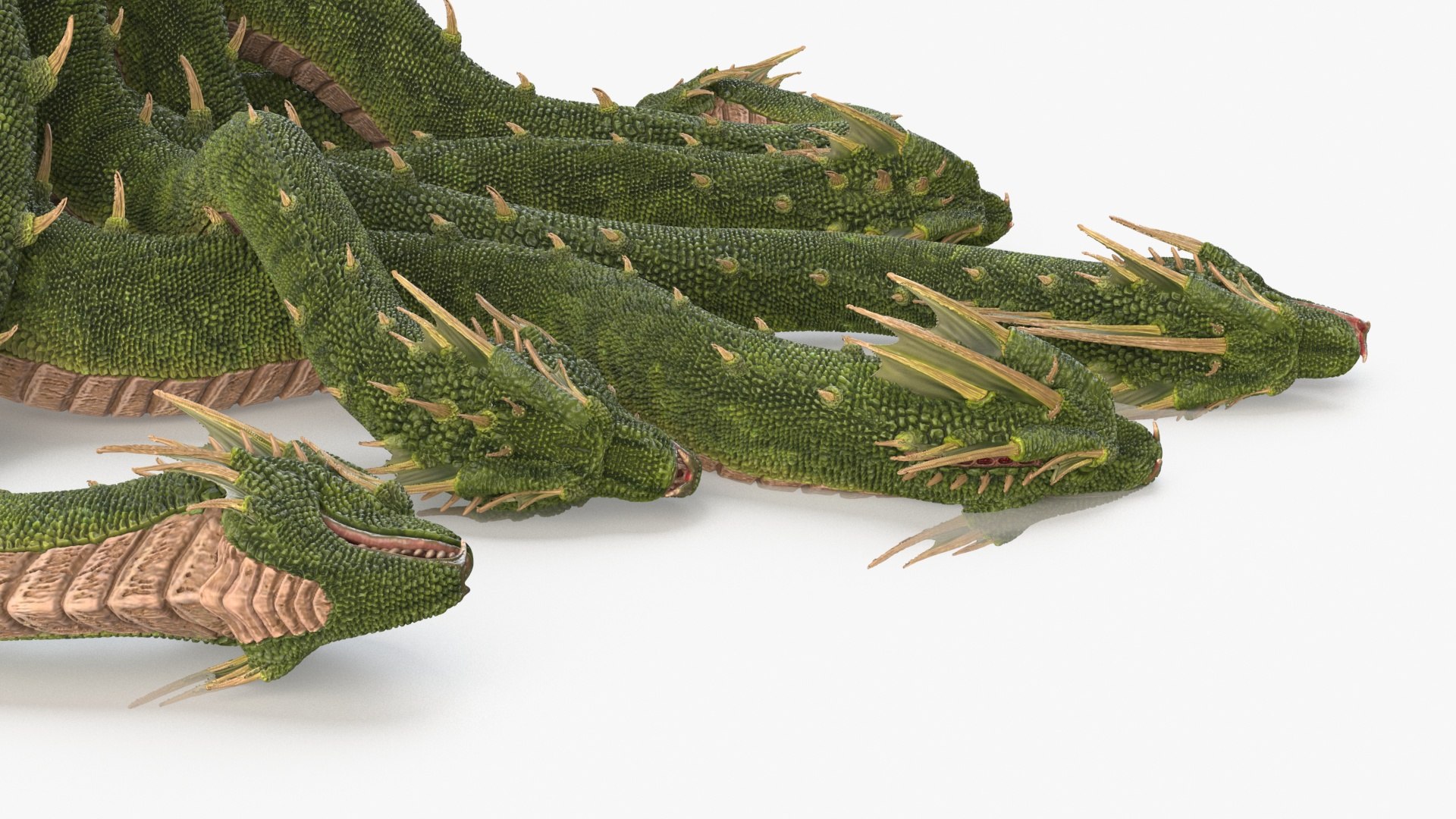 Hydra Of Lerna Defeated Pose 3D Model - TurboSquid 2270311