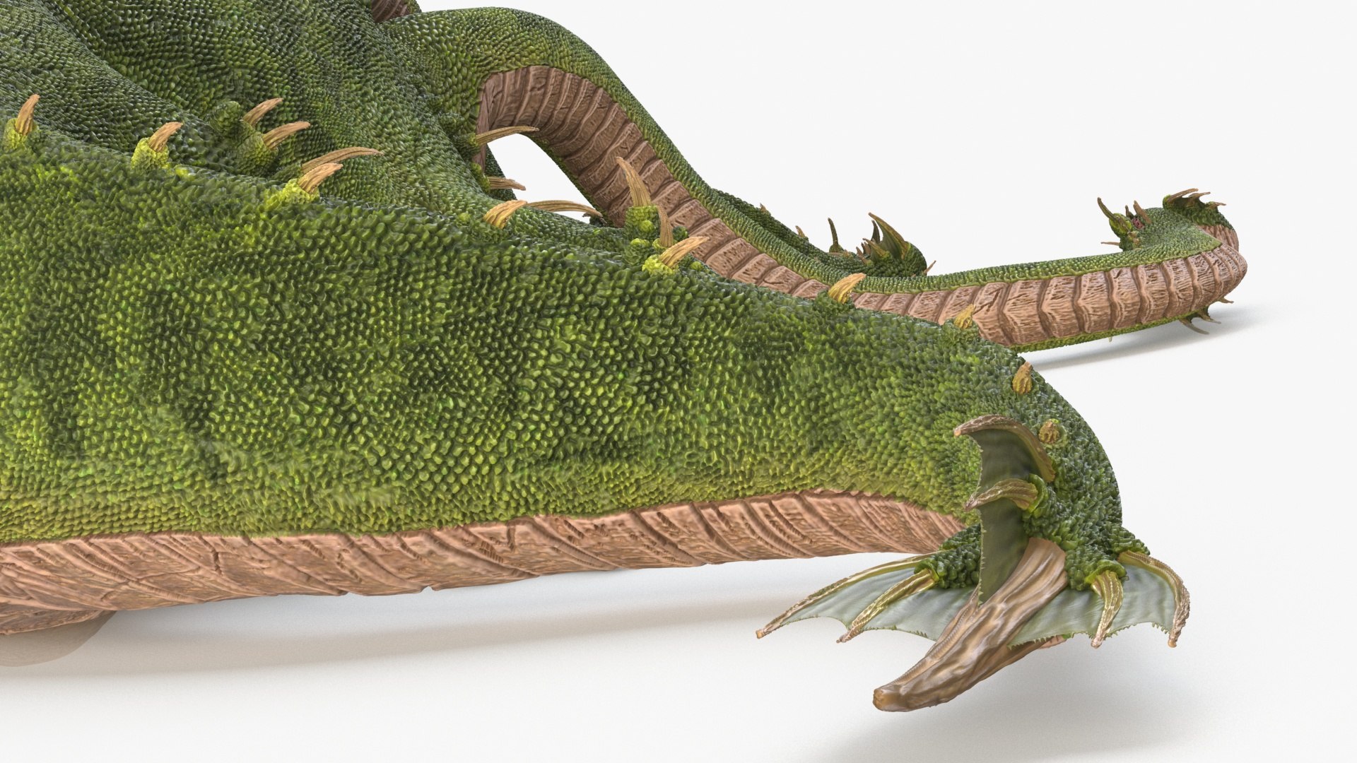 Hydra Of Lerna Defeated Pose 3D Model - TurboSquid 2270311