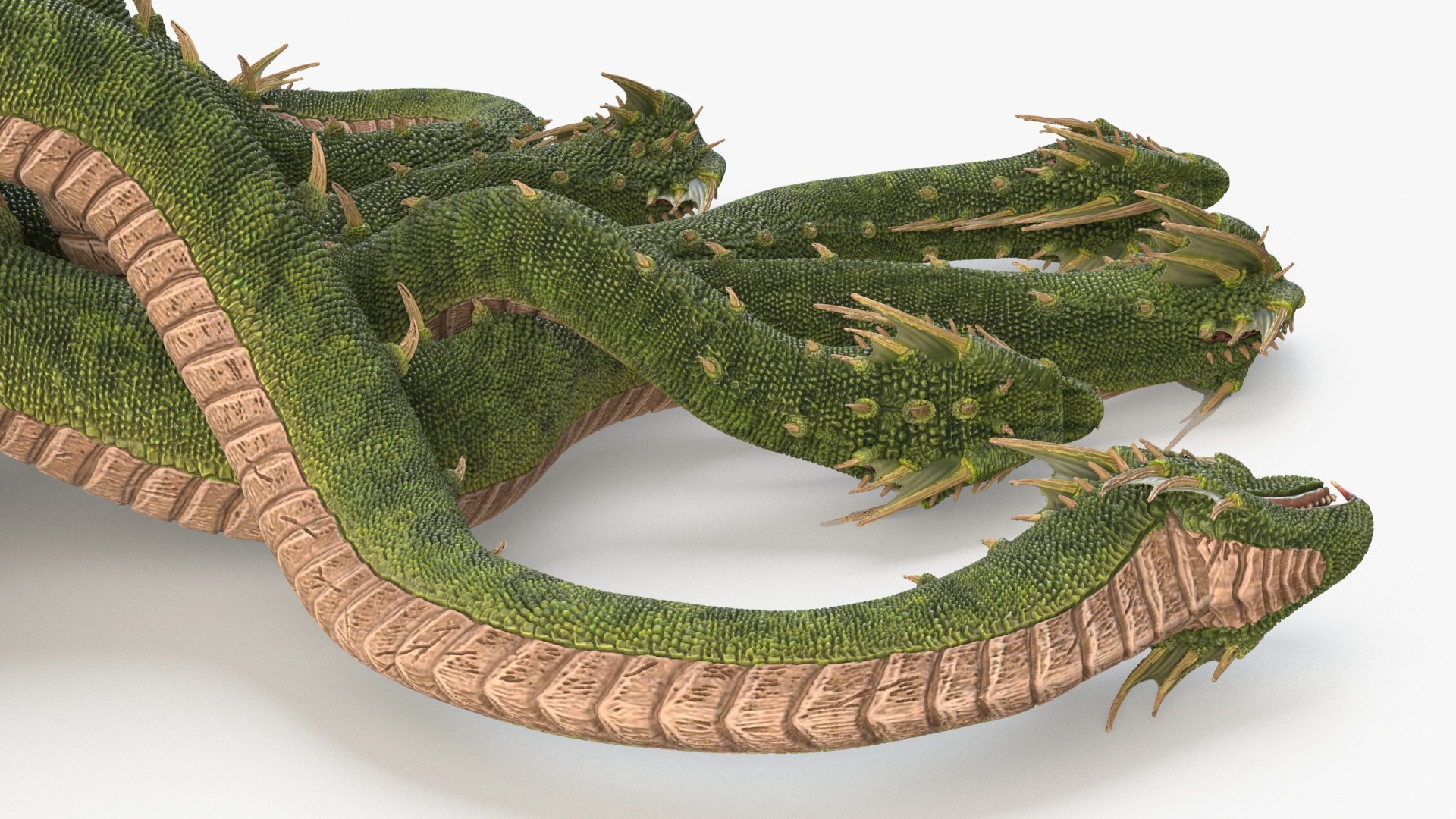 Hydra Of Lerna Defeated Pose 3D Model - TurboSquid 2270311