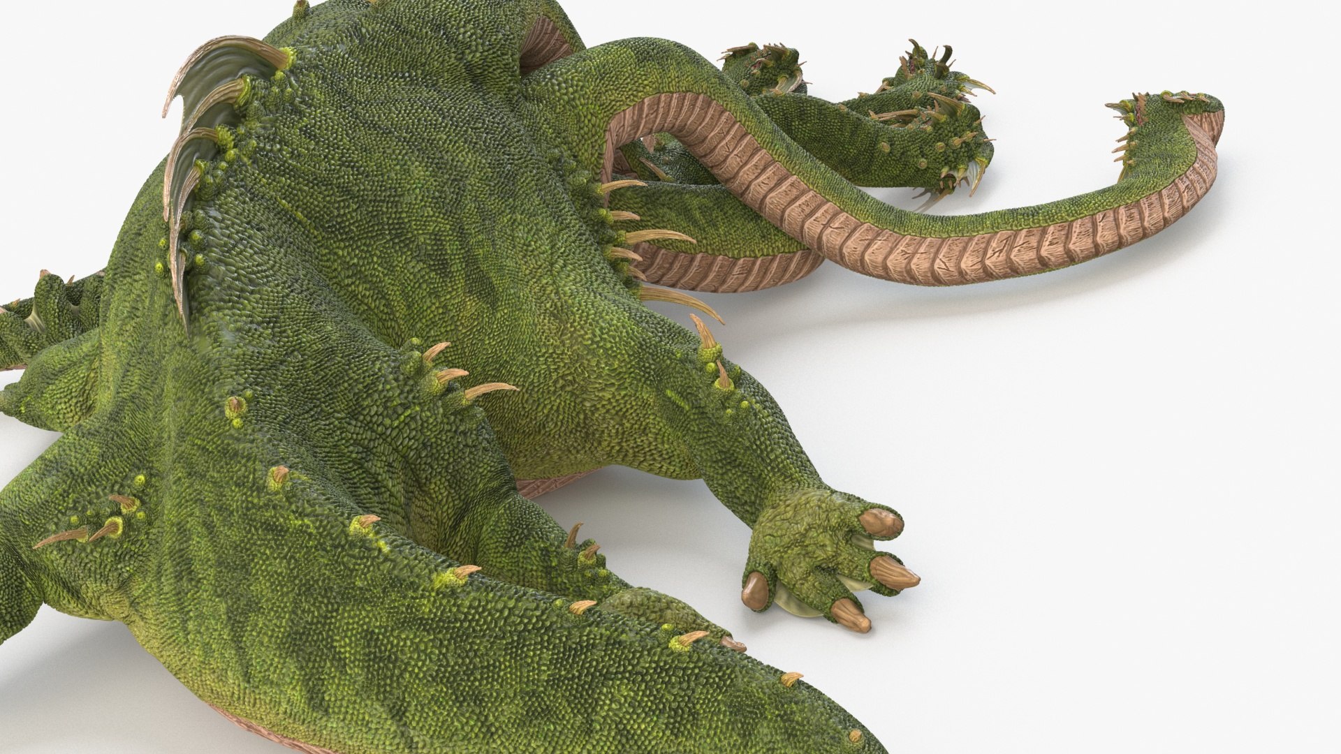 Hydra Of Lerna Defeated Pose 3D Model - TurboSquid 2270311