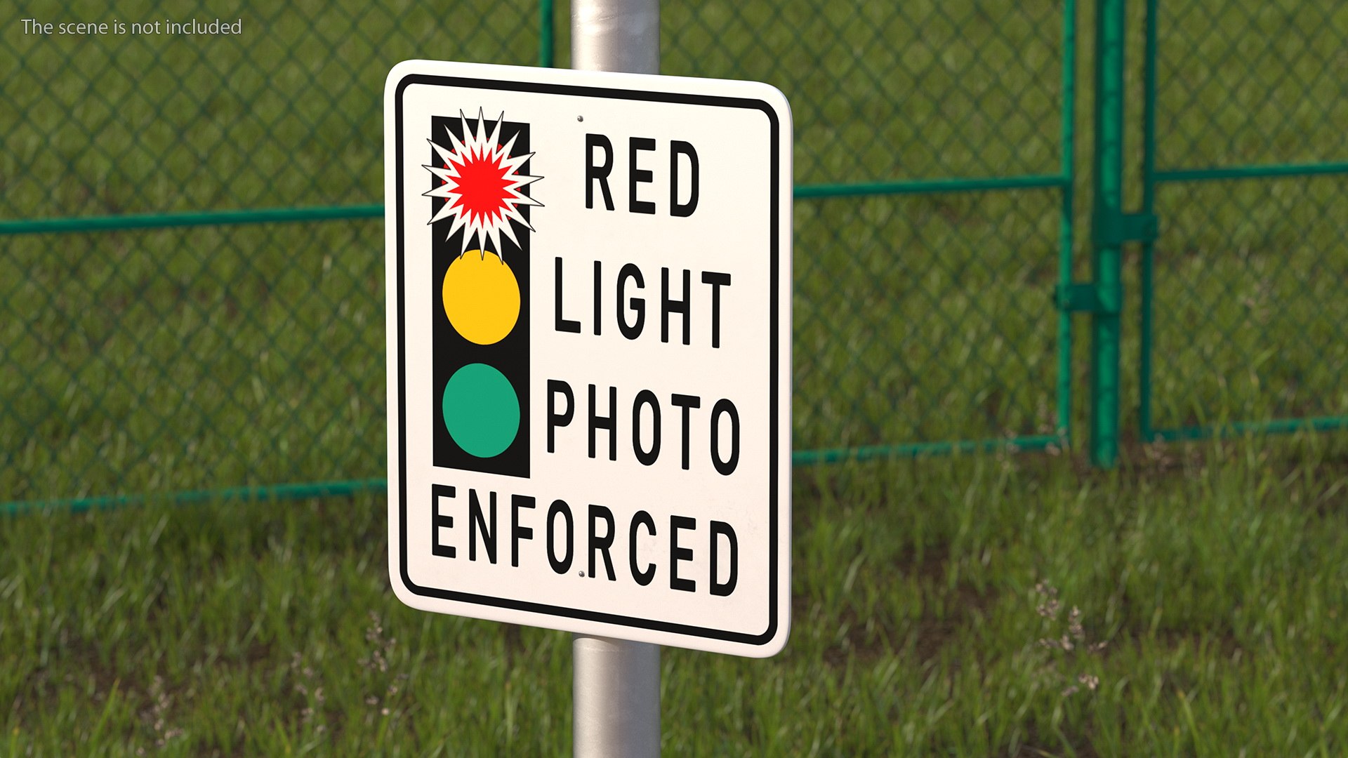 3D Traffic Control Red Light Camera On Pole - TurboSquid 1773055