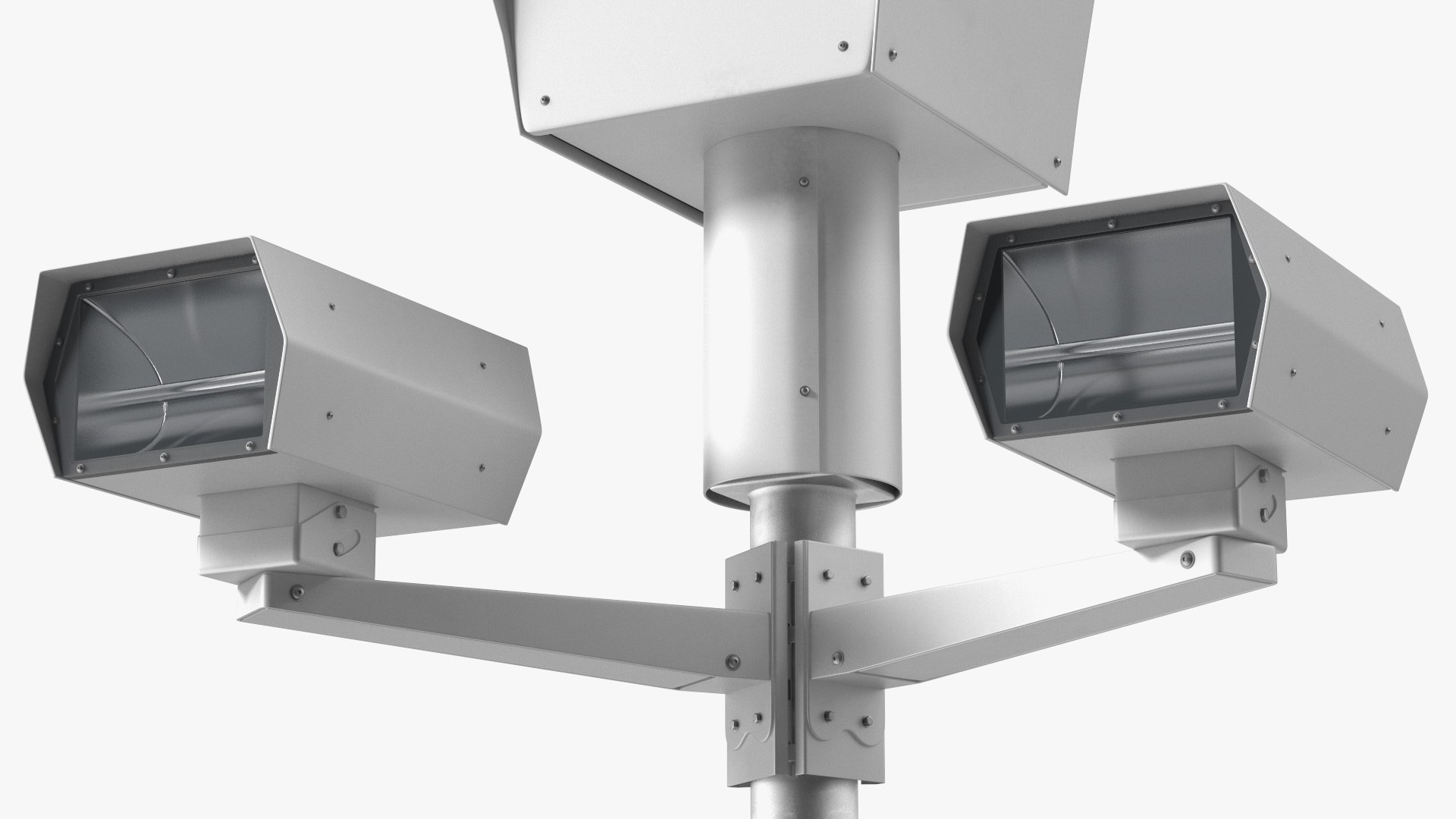 3D Traffic Control Red Light Camera On Pole - TurboSquid 1773055