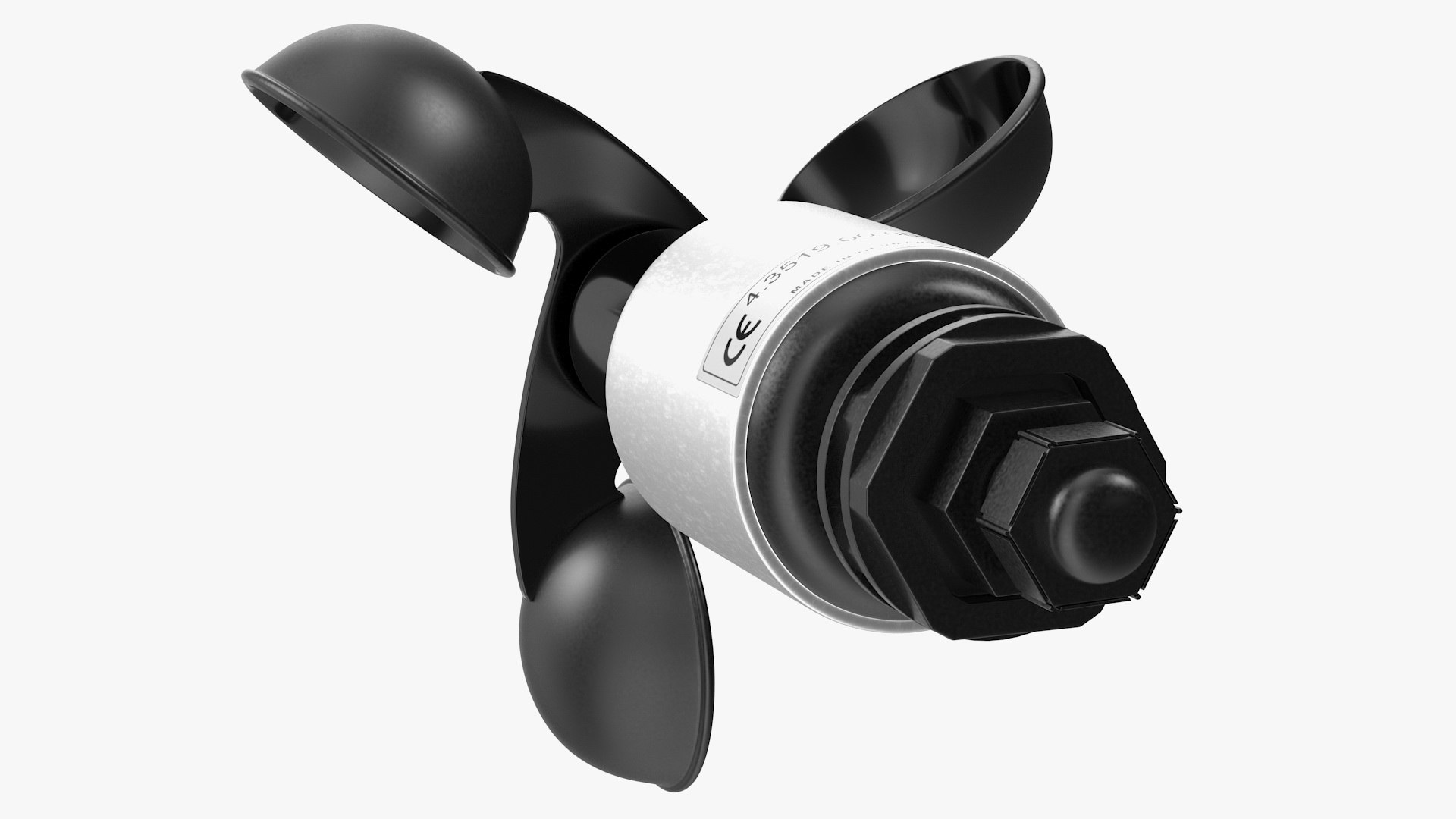 3D anemometer wind speed sensor - TurboSquid 1643612