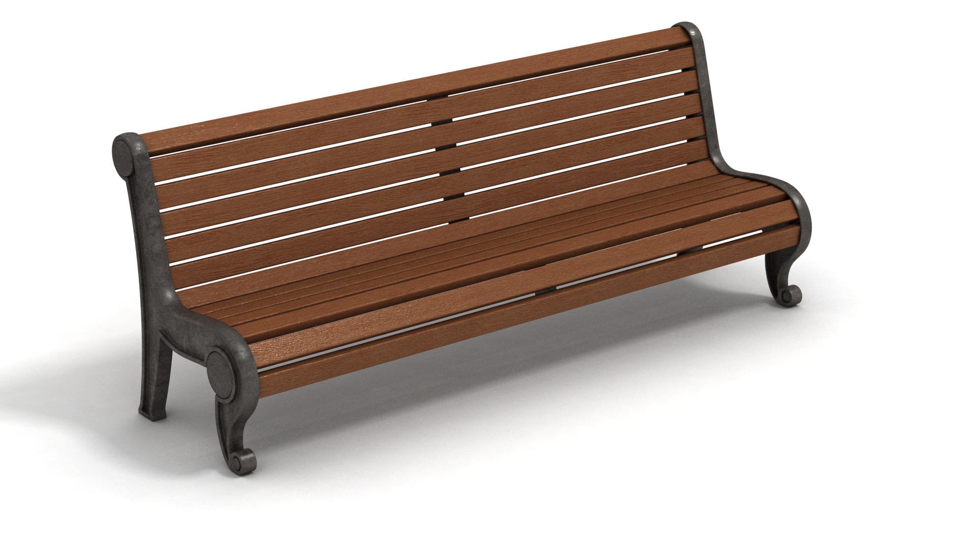 Bench 3 Model - TurboSquid 1556139