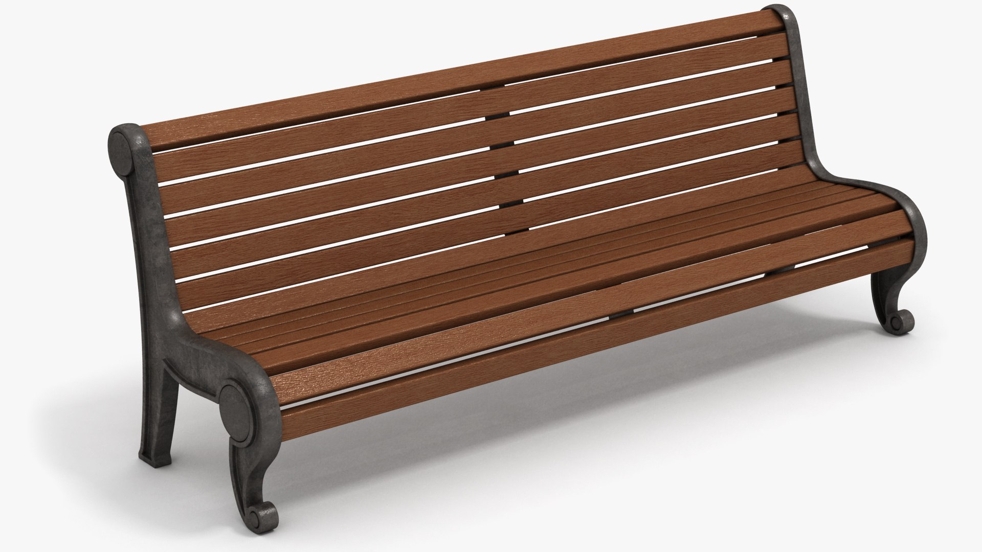 Bench 3 Model - TurboSquid 1556139