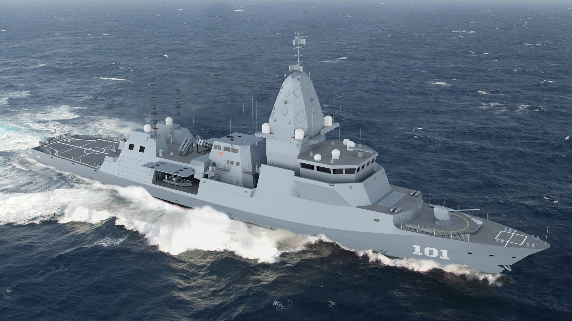 3D Hunter-Class Frigate - TurboSquid 1776792