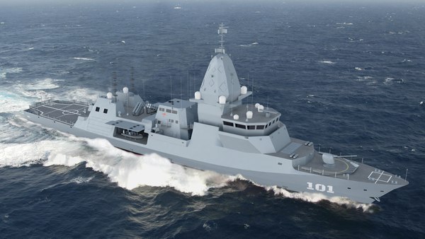 3D Hunter-Class Frigate - TurboSquid 1776792