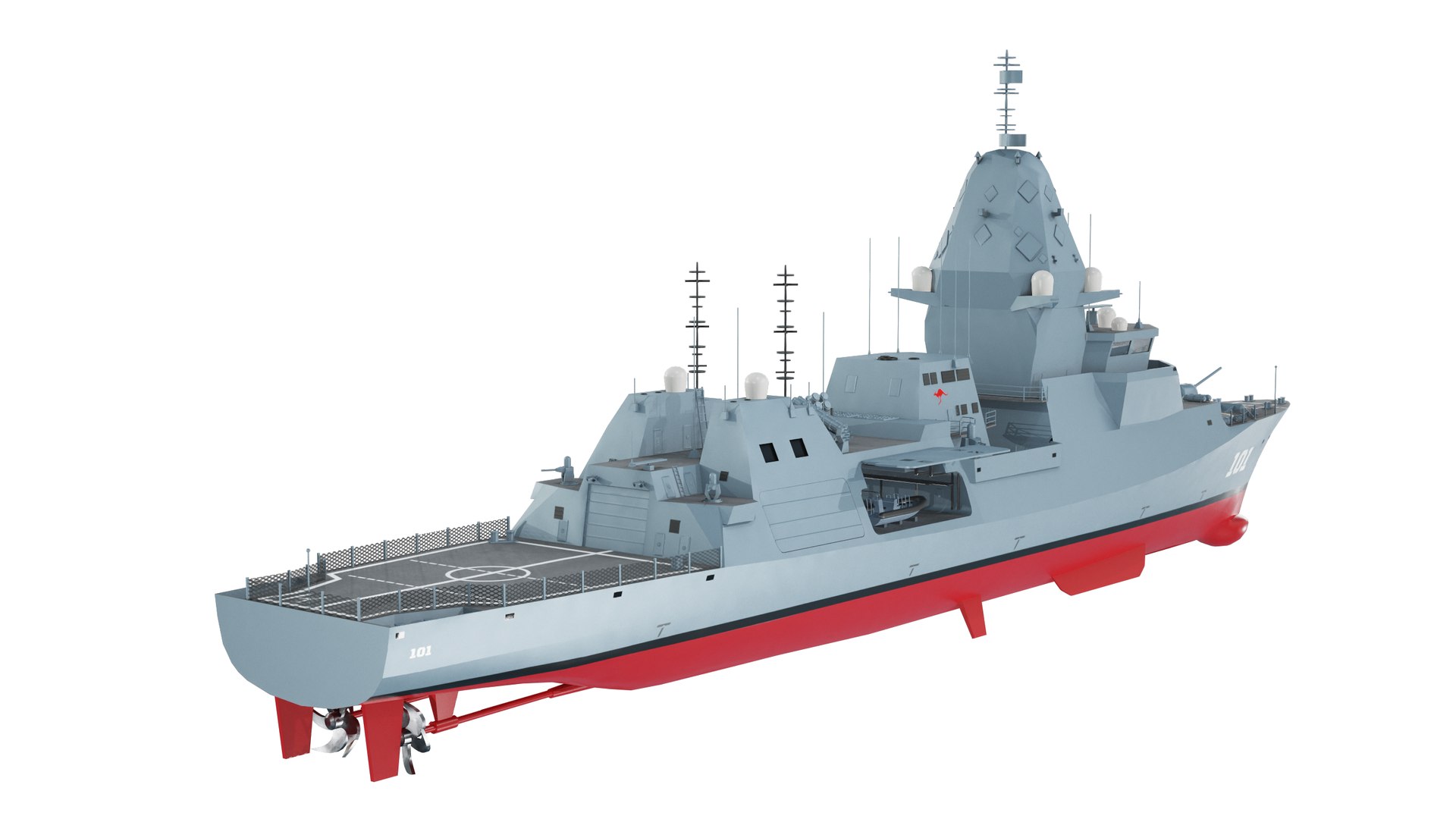 3D Hunter-Class Frigate - TurboSquid 1776792