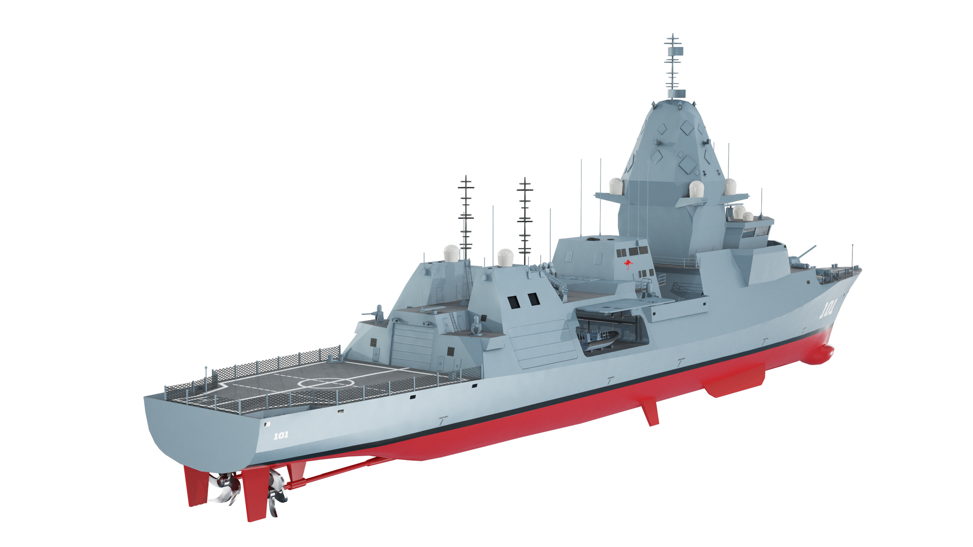 3D Hunter-Class Frigate - TurboSquid 1776792