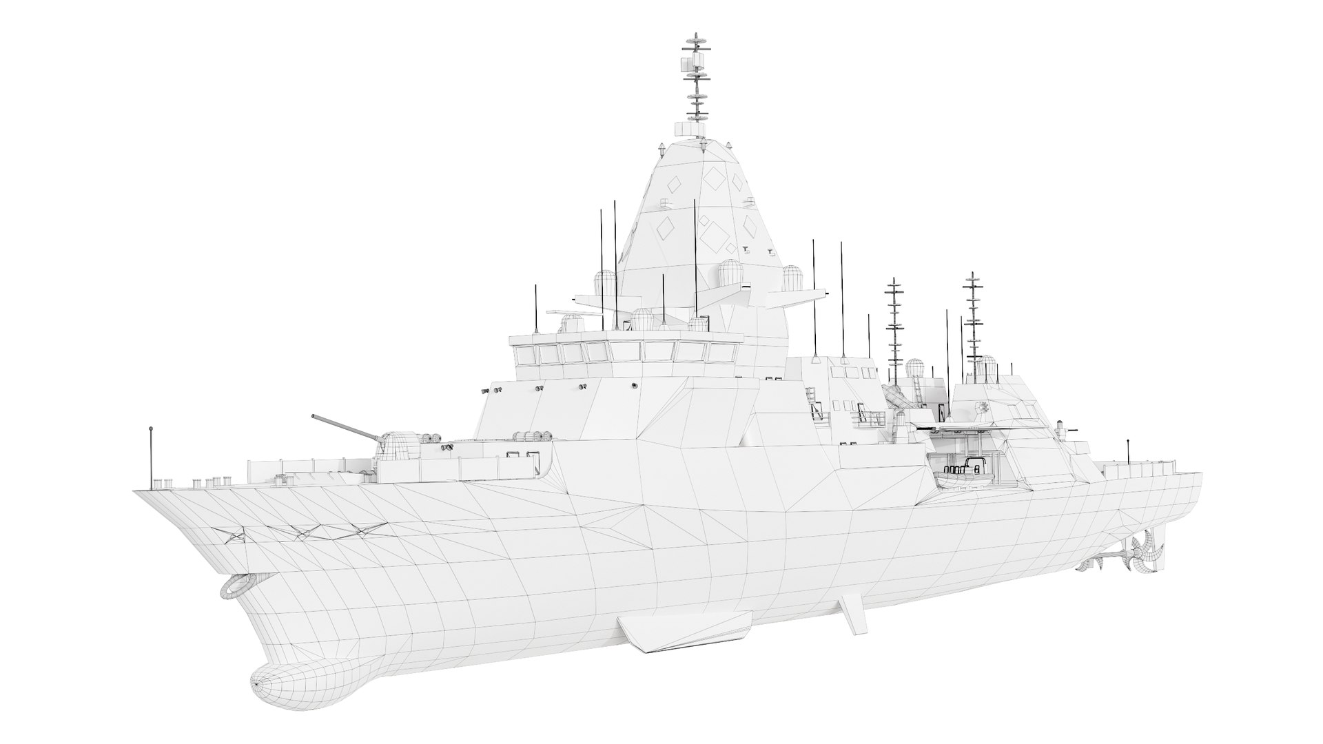 3D Hunter-Class Frigate - TurboSquid 1776792