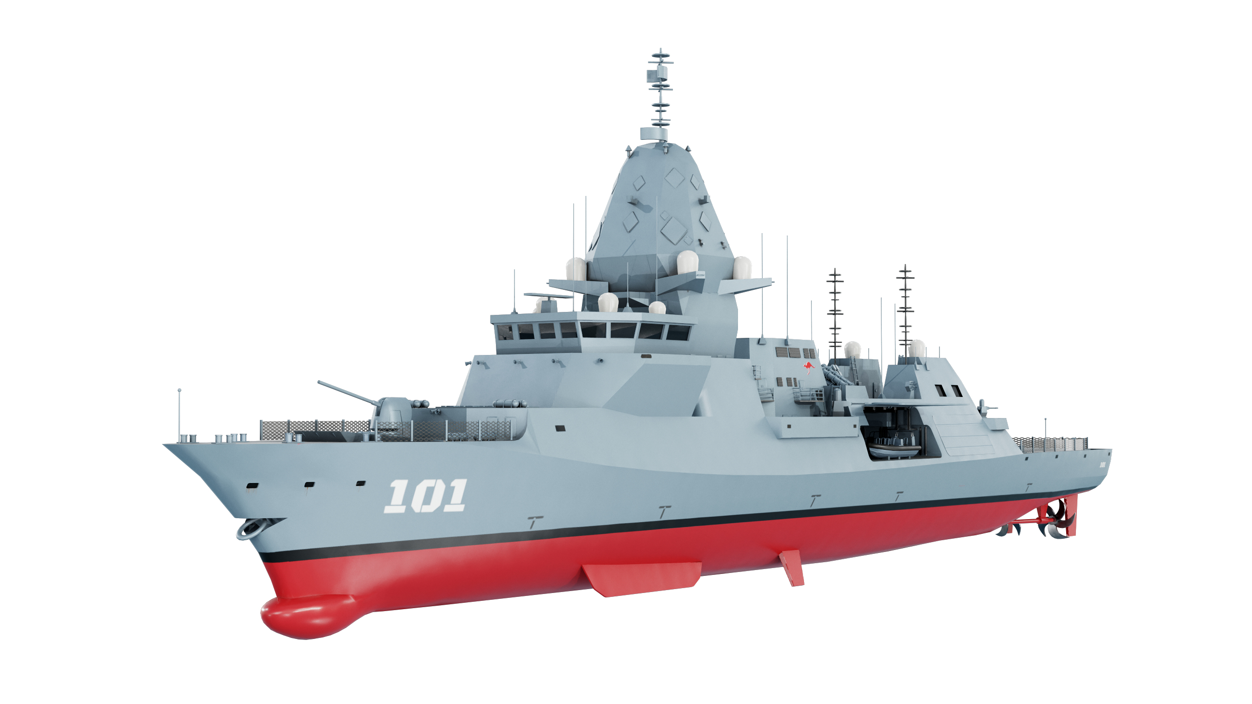 3D Hunter-Class Frigate - TurboSquid 1776792