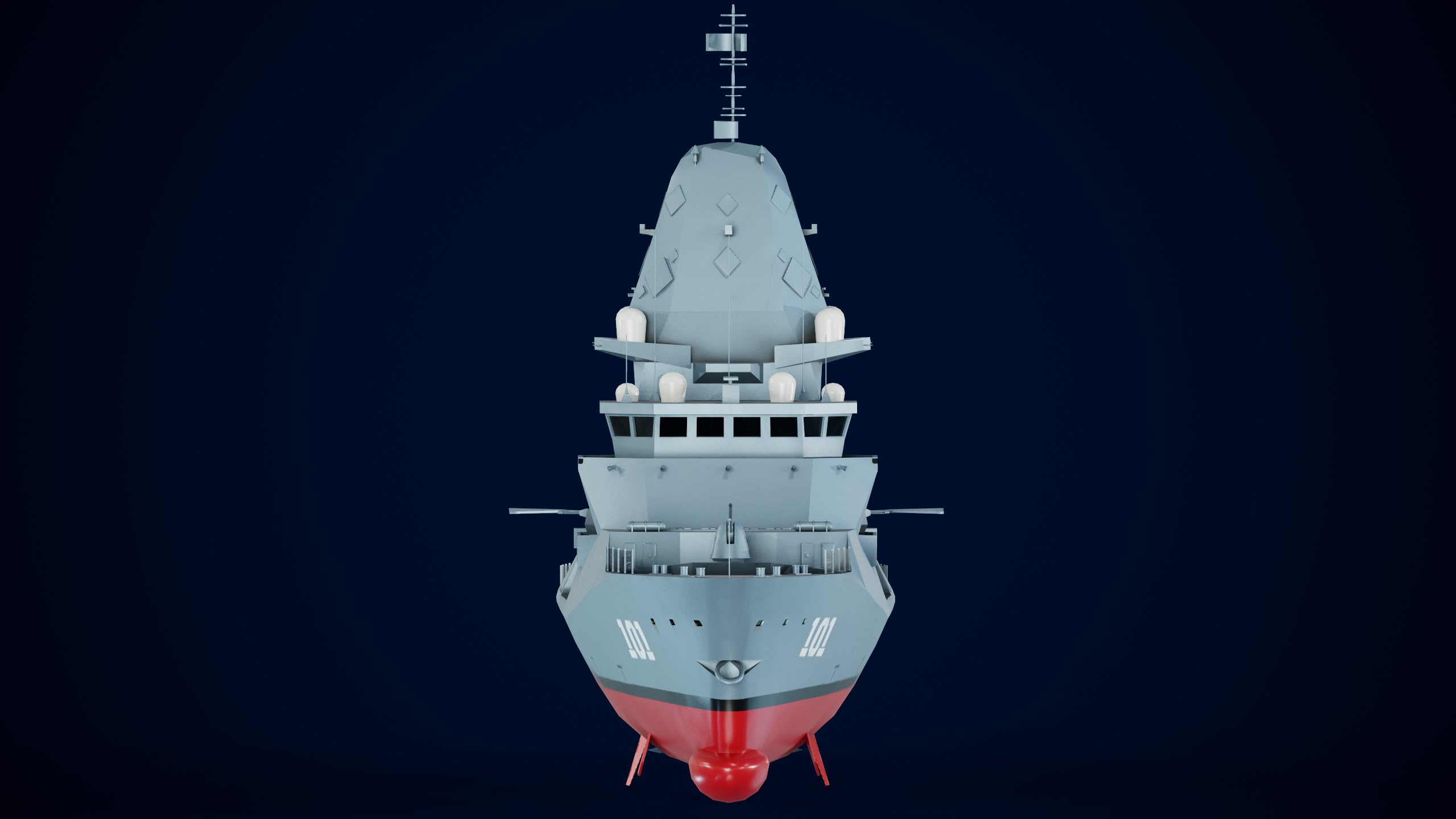 3D Hunter-Class Frigate - TurboSquid 1776792
