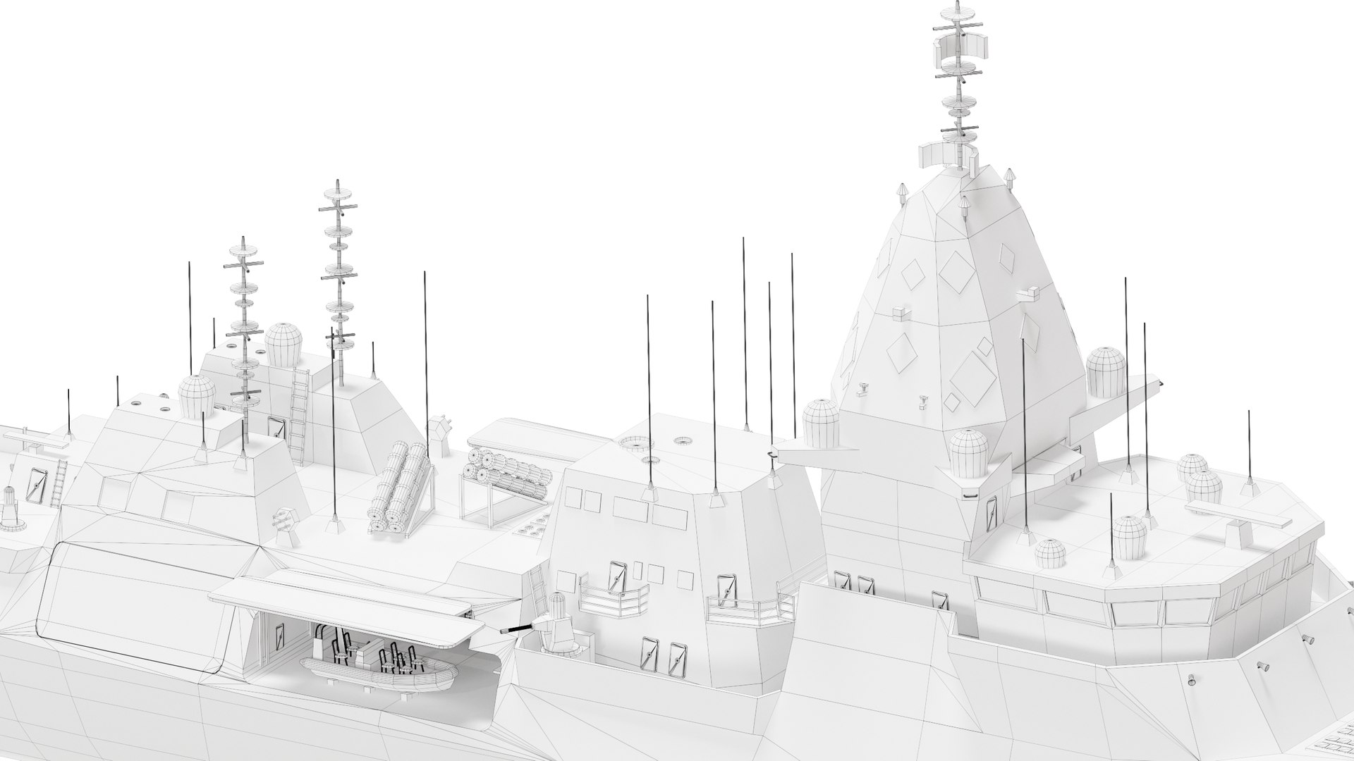 3D Hunter-Class Frigate - TurboSquid 1776792