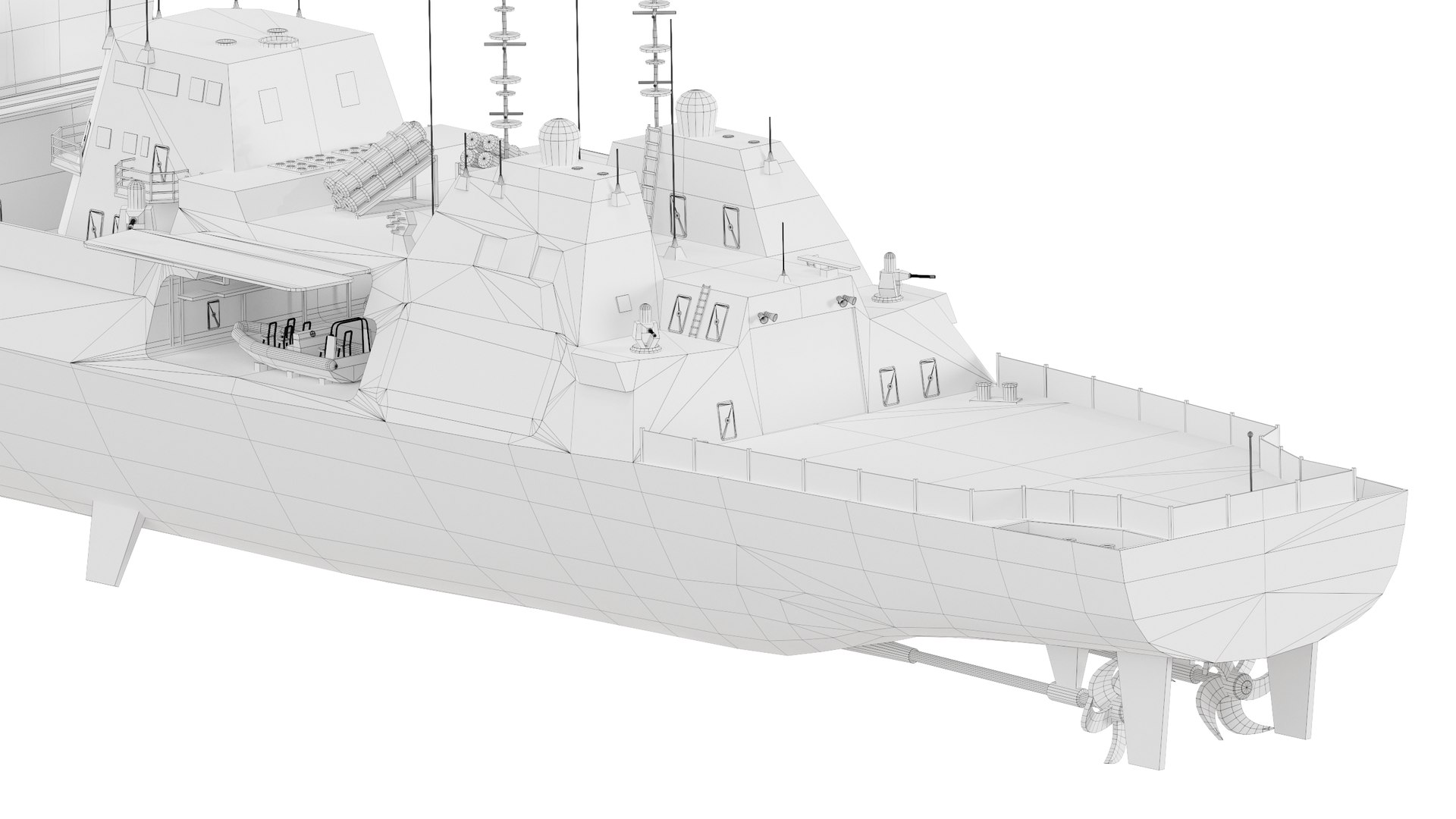 3D Hunter-Class Frigate - TurboSquid 1776792