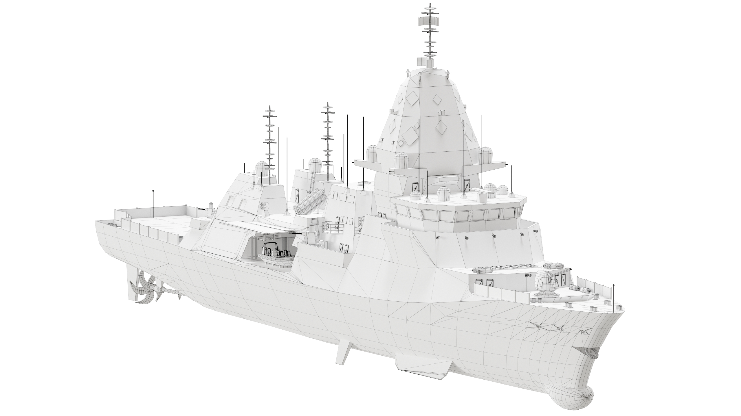 3D Hunter-Class Frigate - TurboSquid 1776792