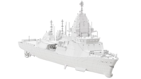 3D Hunter-Class Frigate - TurboSquid 1776792