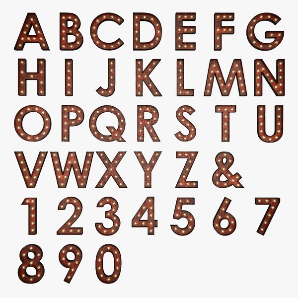 Urban Design Font 3ds Max Models for Download | TurboSquid