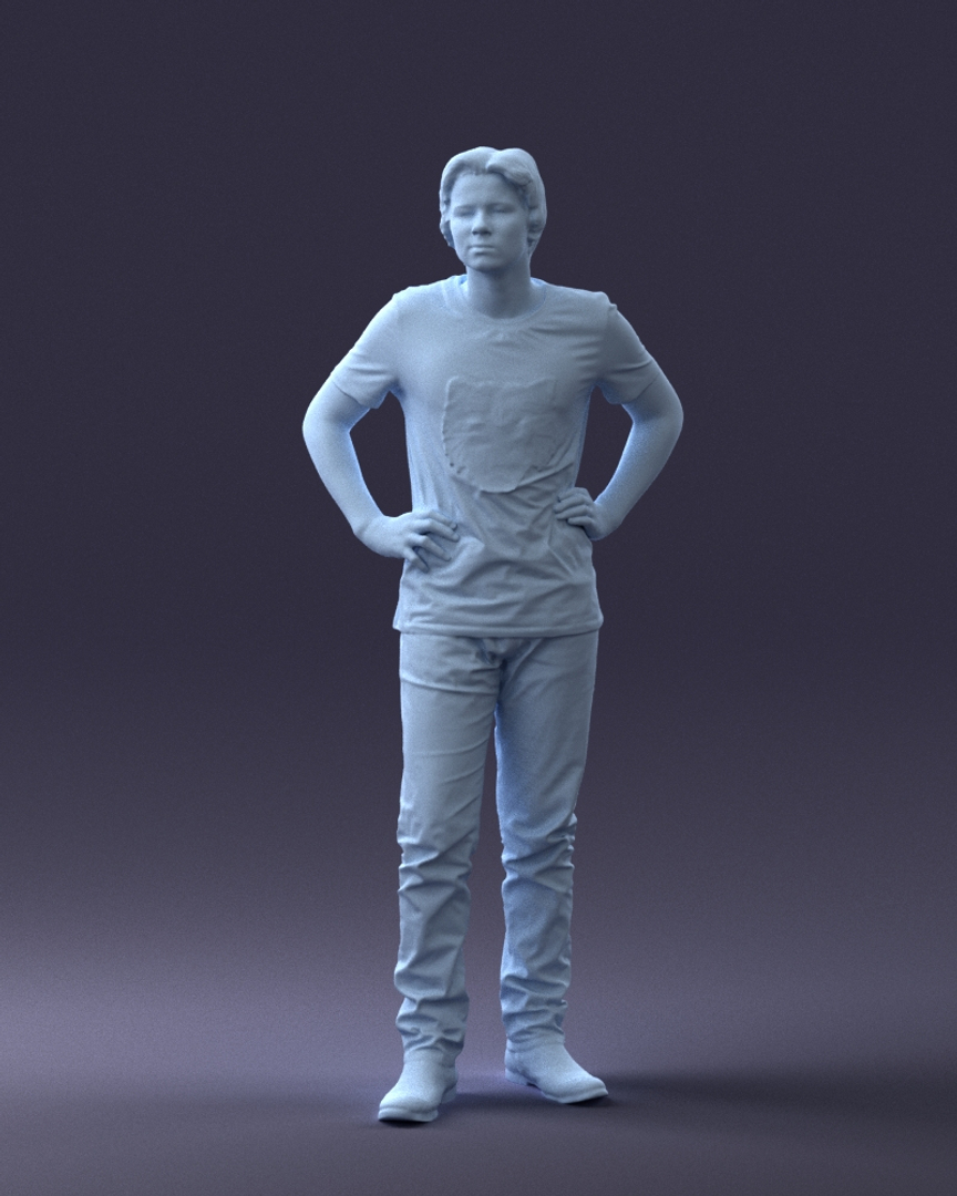 3D Scanned Human Ready Model - TurboSquid 1557106