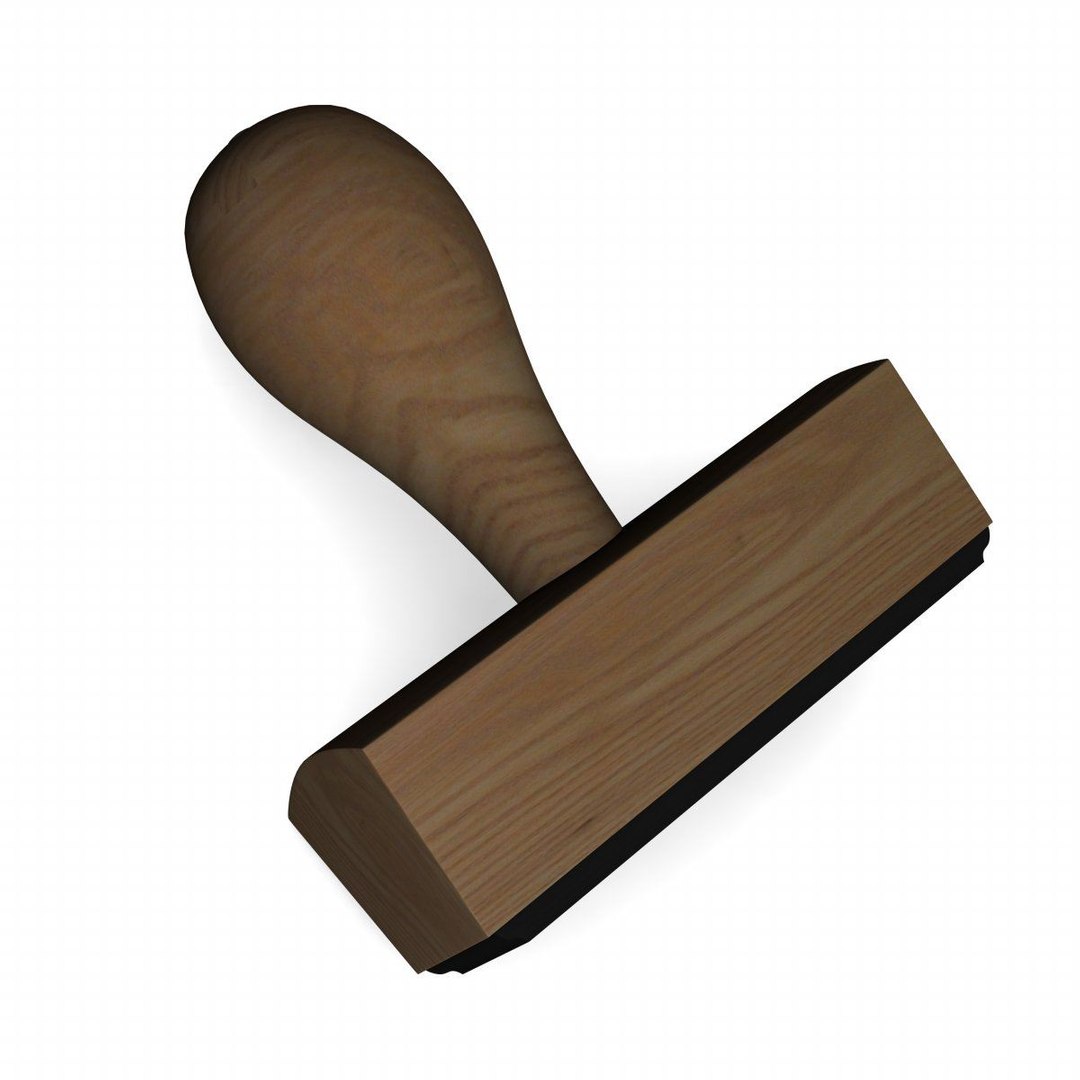 stamp 3d model