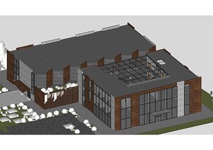 Download 3D Industrial Building SketchUp Models - TurboSquid