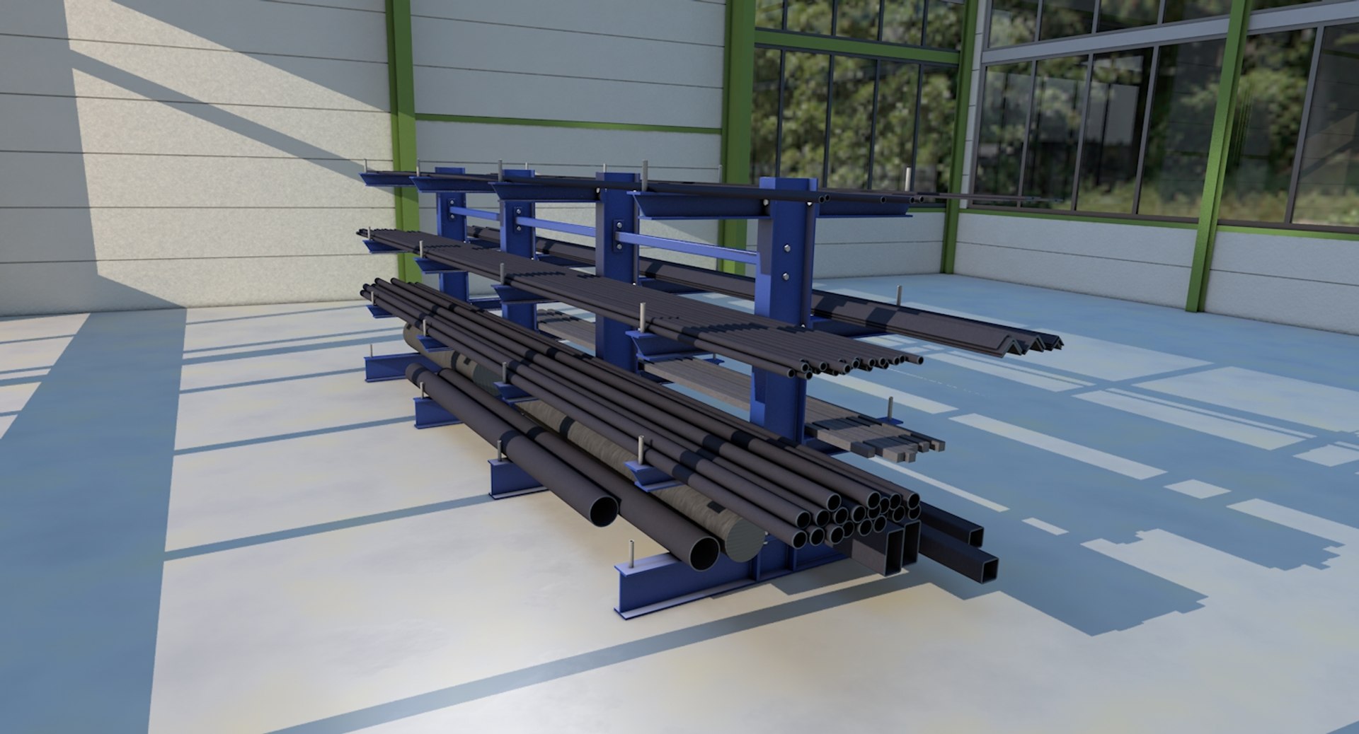 Heavy duty semi finished 3D model - TurboSquid 1222513