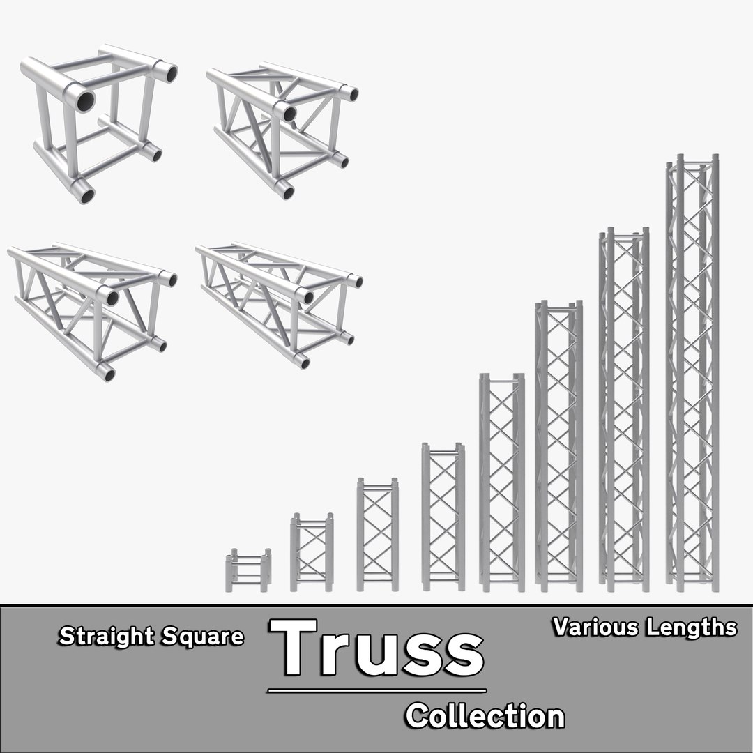 3d Straight Truss