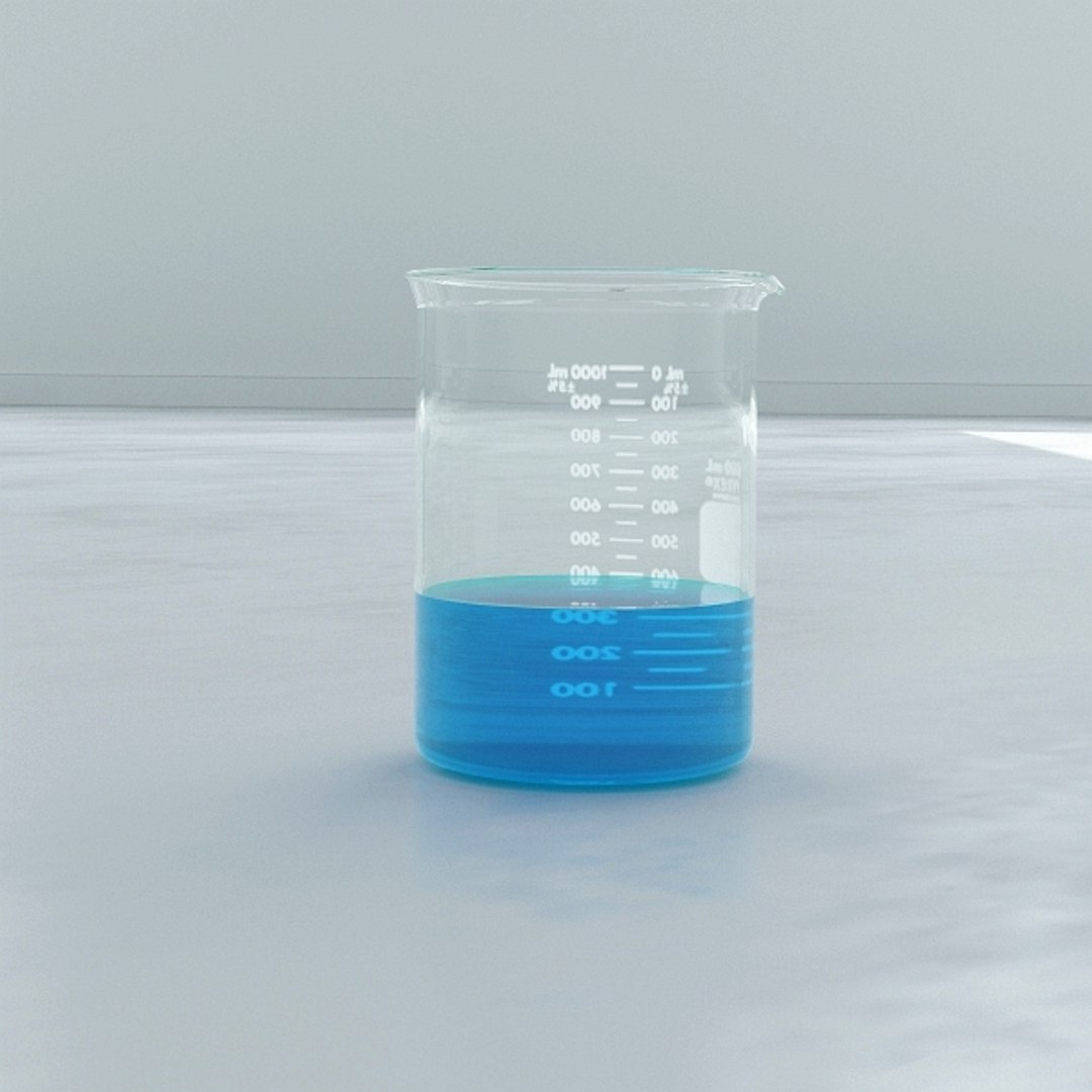 Glass Griffin Beaker Form 3D Model - TurboSquid 1228064